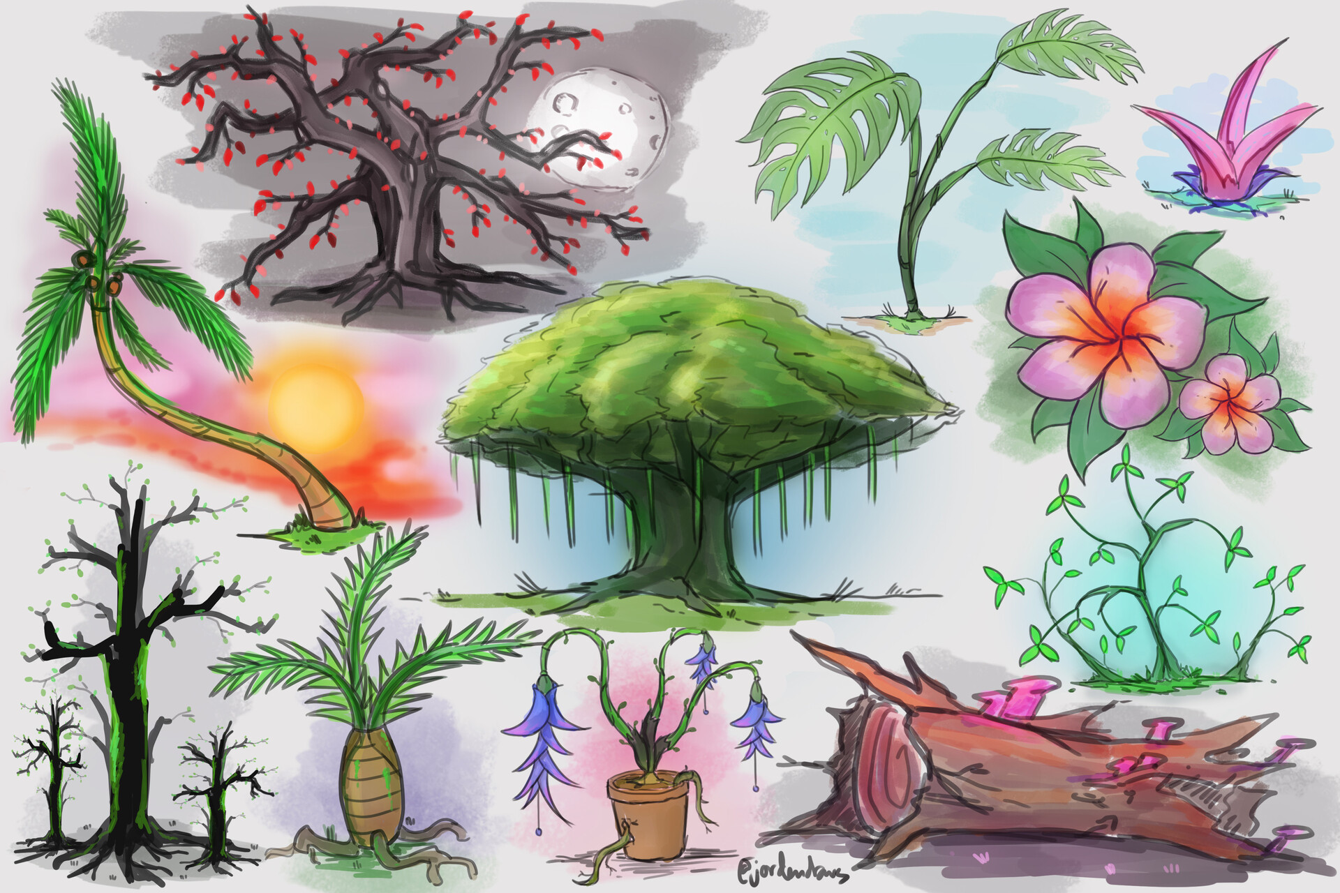 ArtStation - nature art