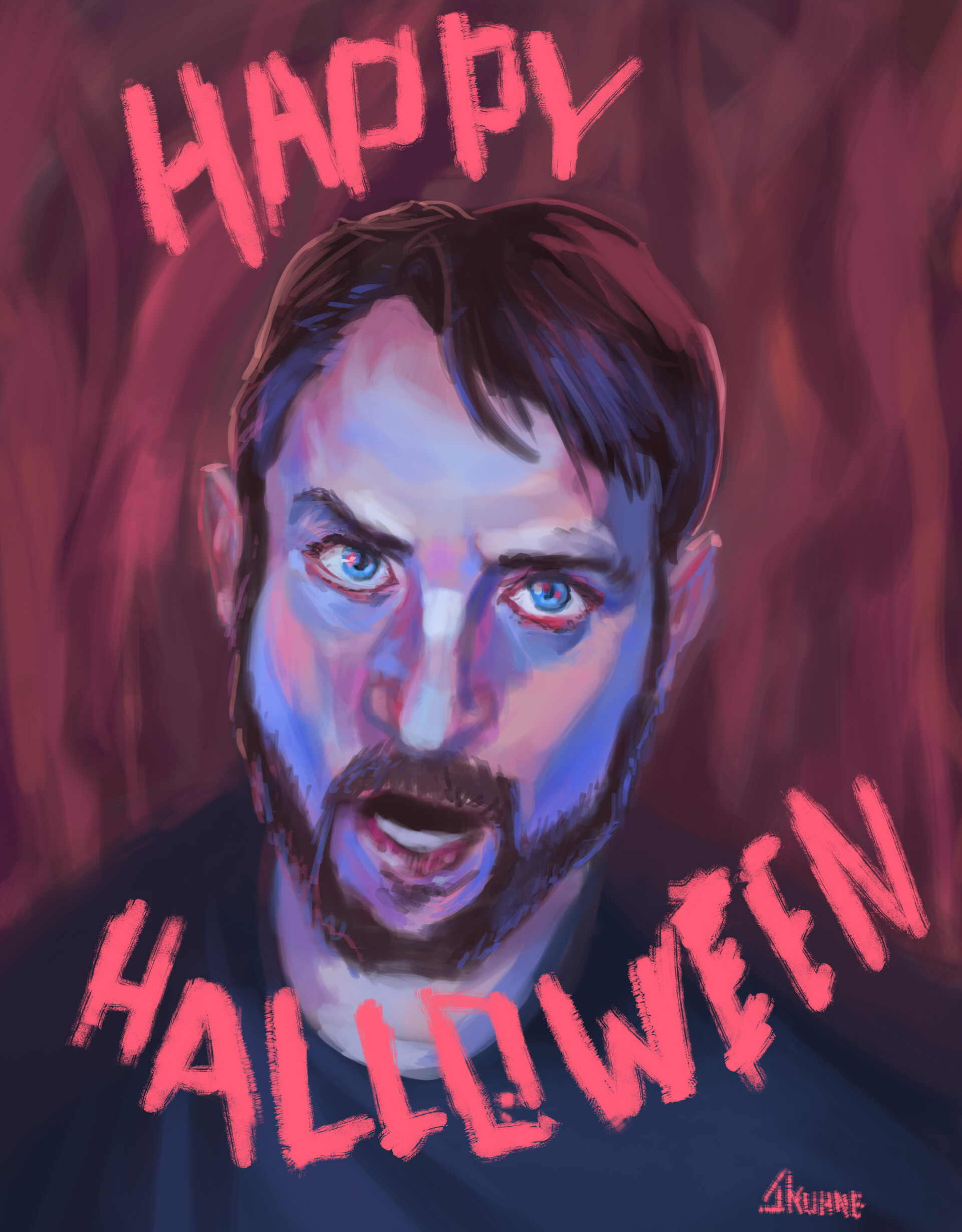 ArtStation - Halloween Portrait 2019!
