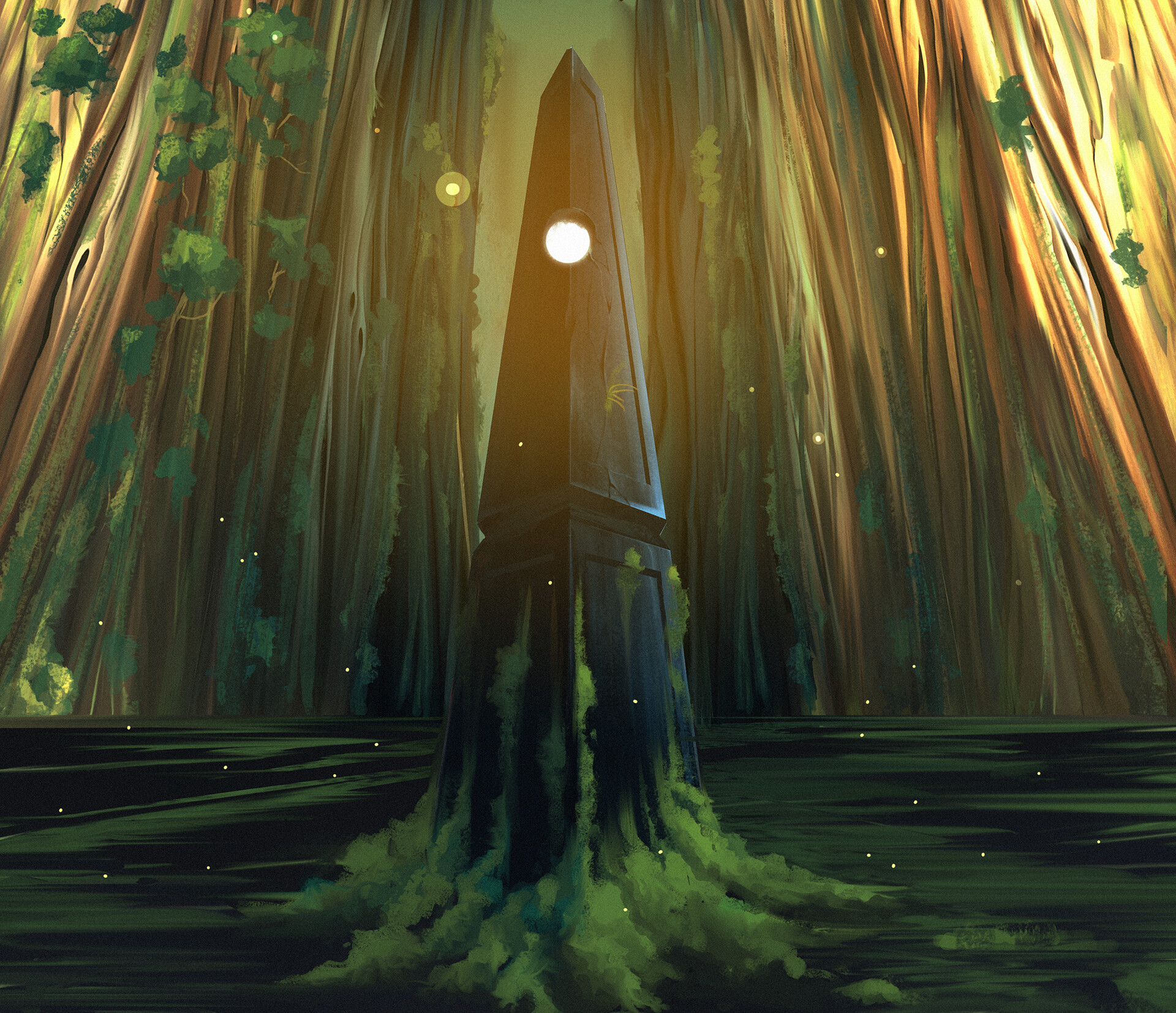 ArtStation - Swamp Obelisk