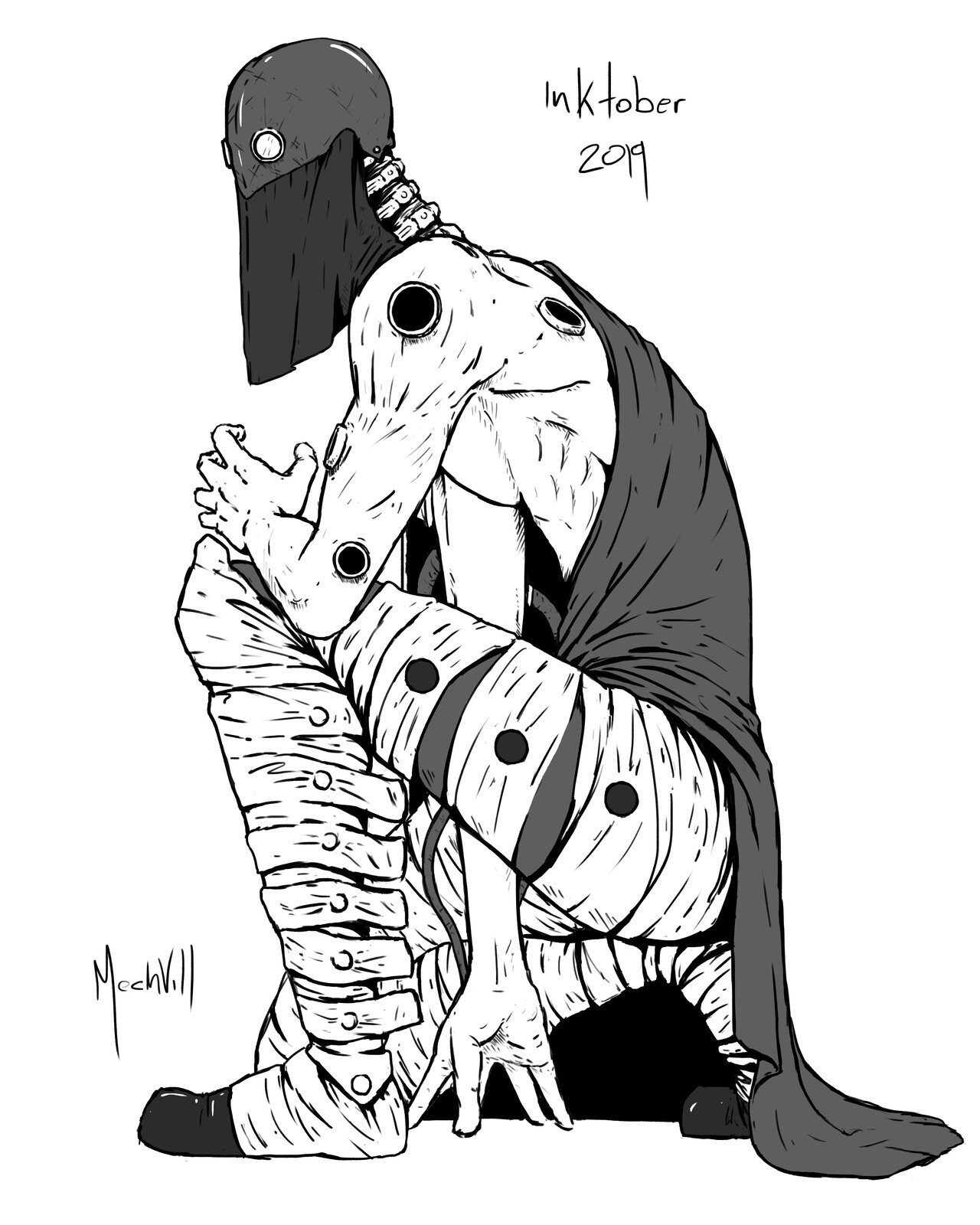 Mario Carrascal - Inktober 2019