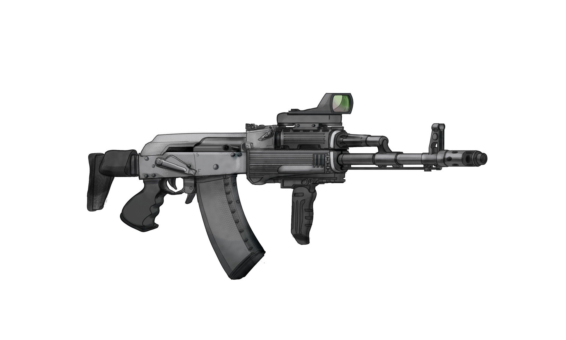 ArtStation - AK-103K Custom