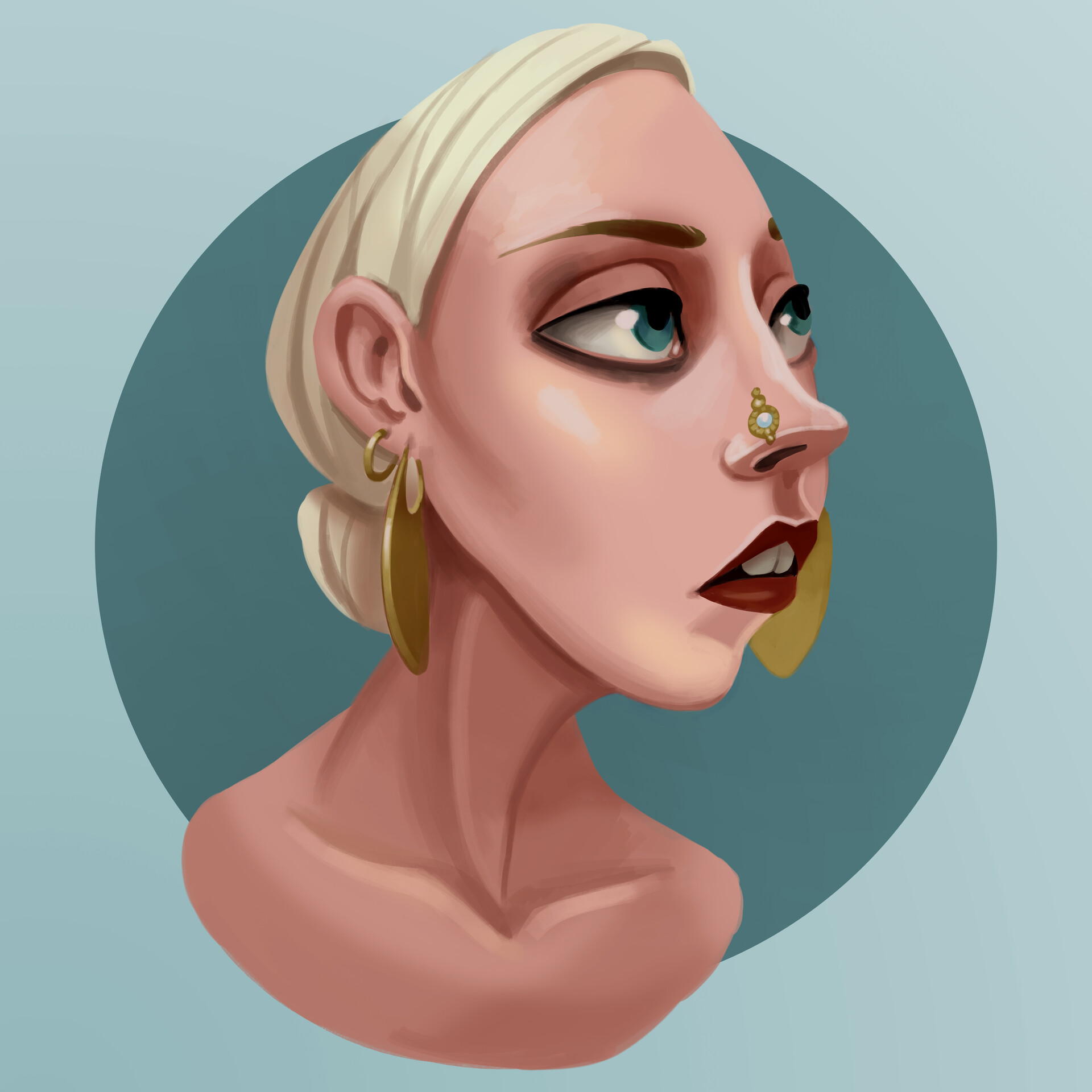 ArtStation - Self portrait