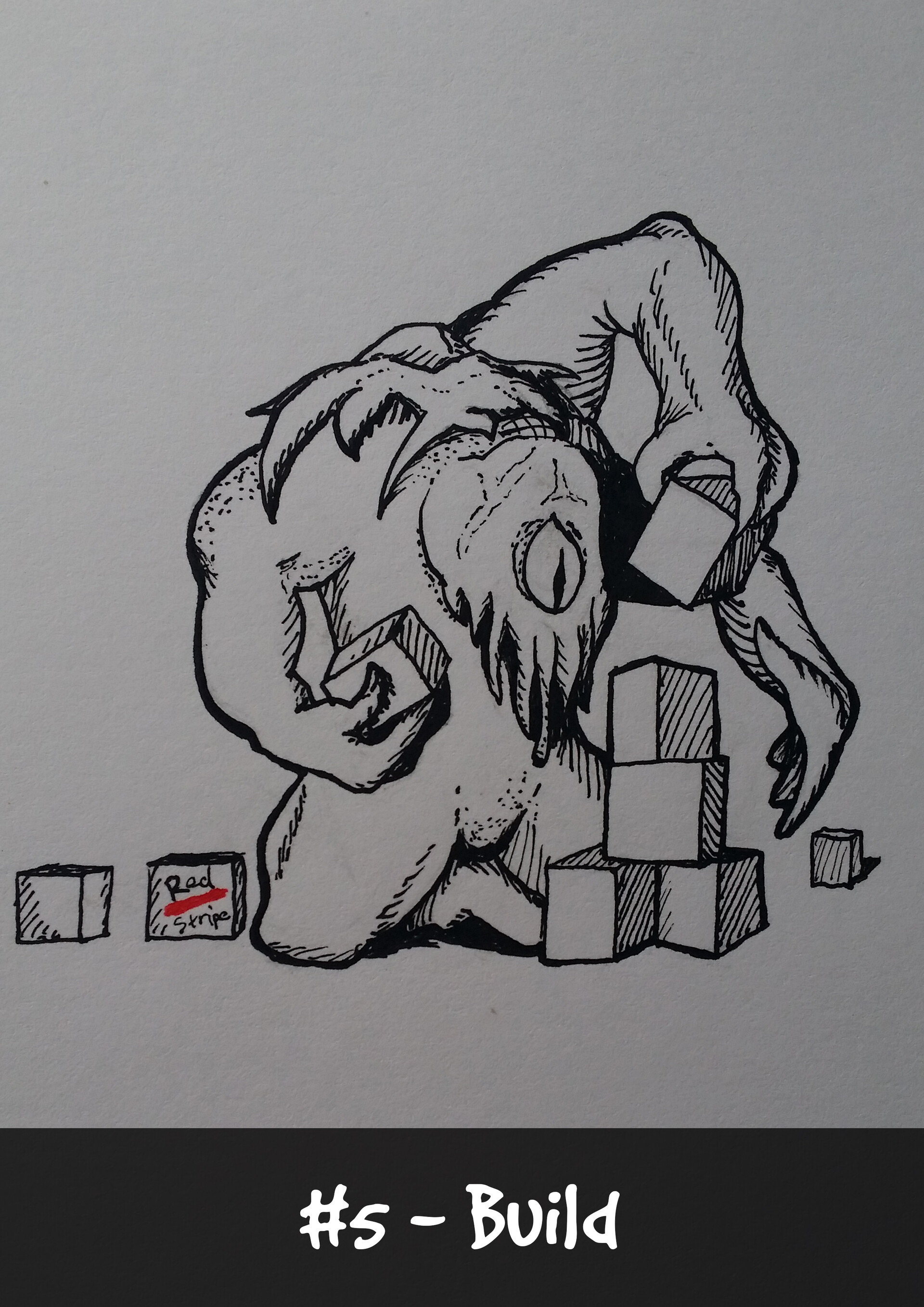 ArtStation - Day 5 of Inktober - Build