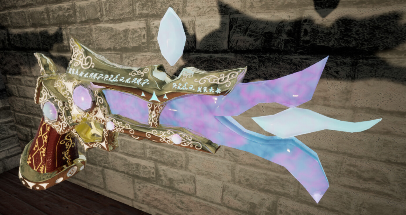 Clémence MORISSEAU - Runic Gun (Student Project)