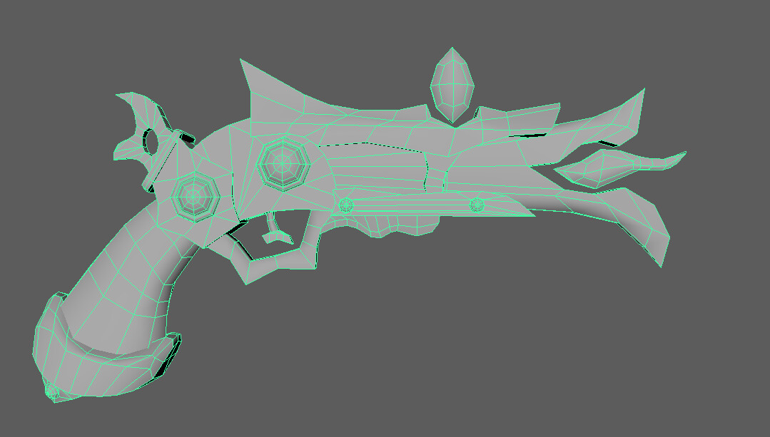 Clémence MORISSEAU - Runic Gun (Student Project)