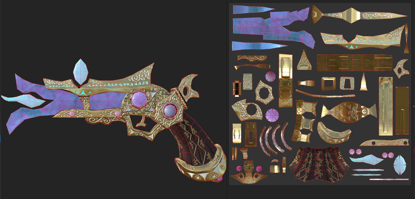 Clémence MORISSEAU - Runic Gun (Student Project)