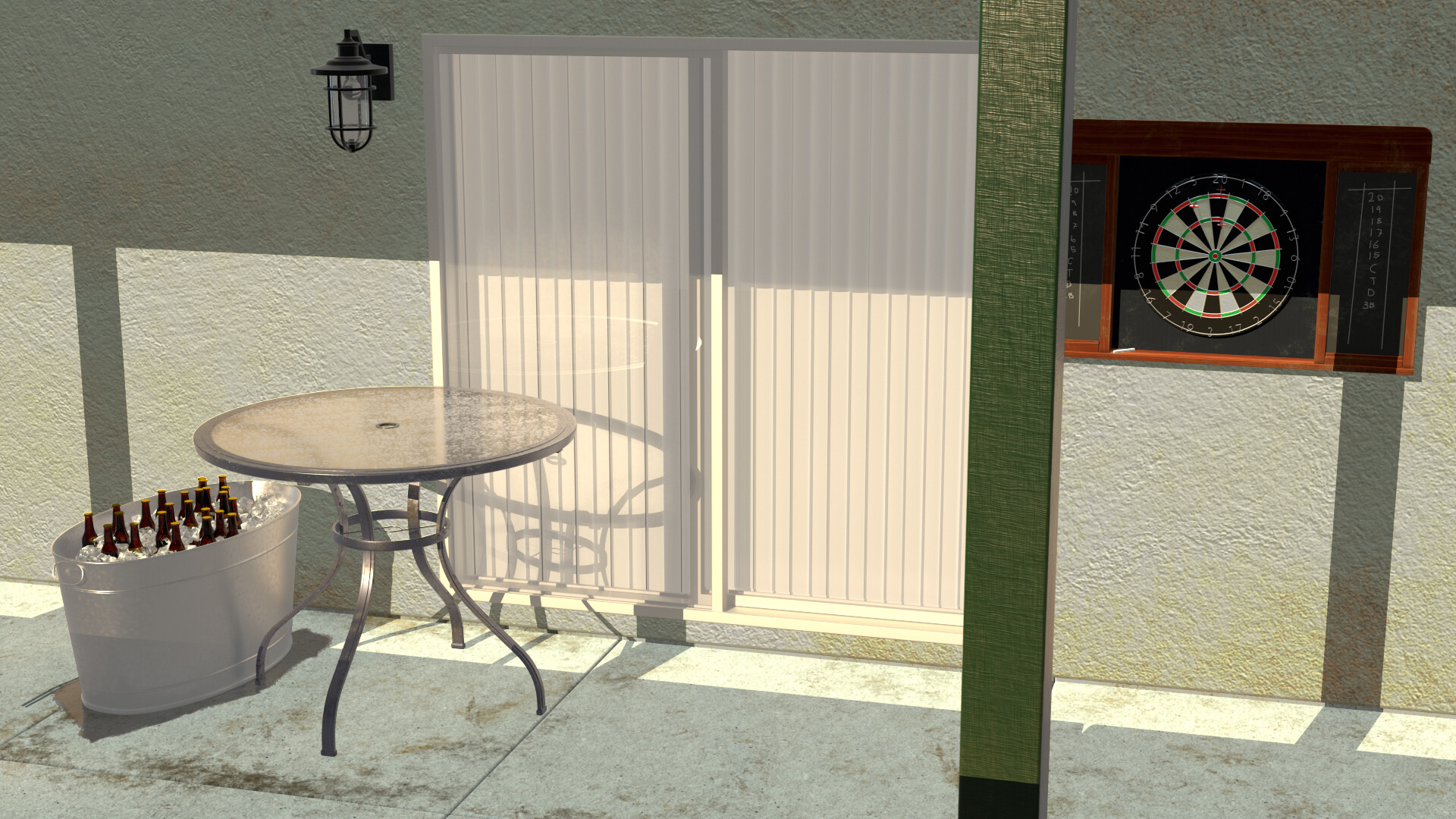 ArtStation - Porch Scene