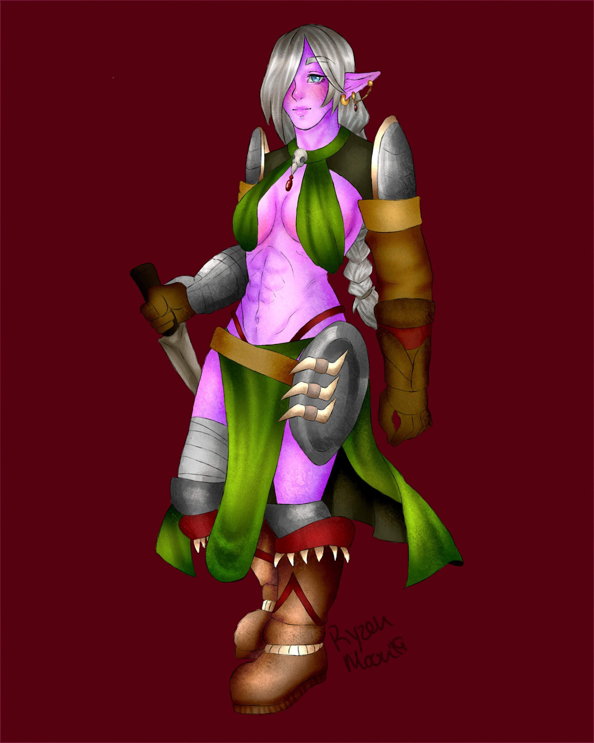 ArtStation - DnD Elf