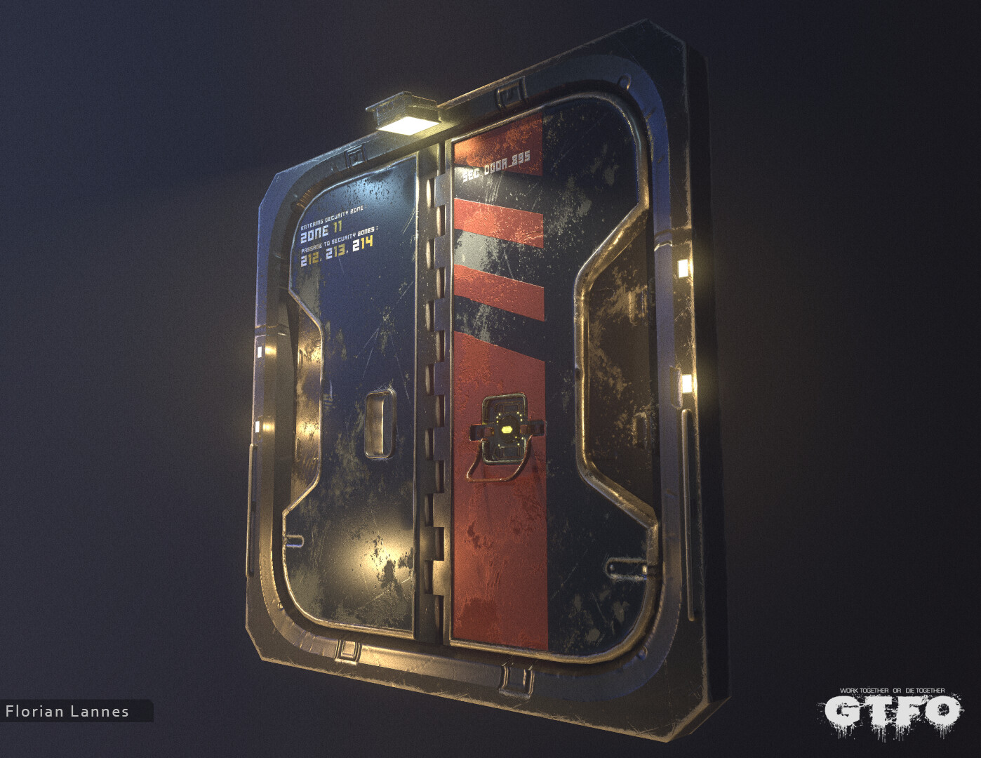 Fly Florian Lannes - - GTFO Door Fan art