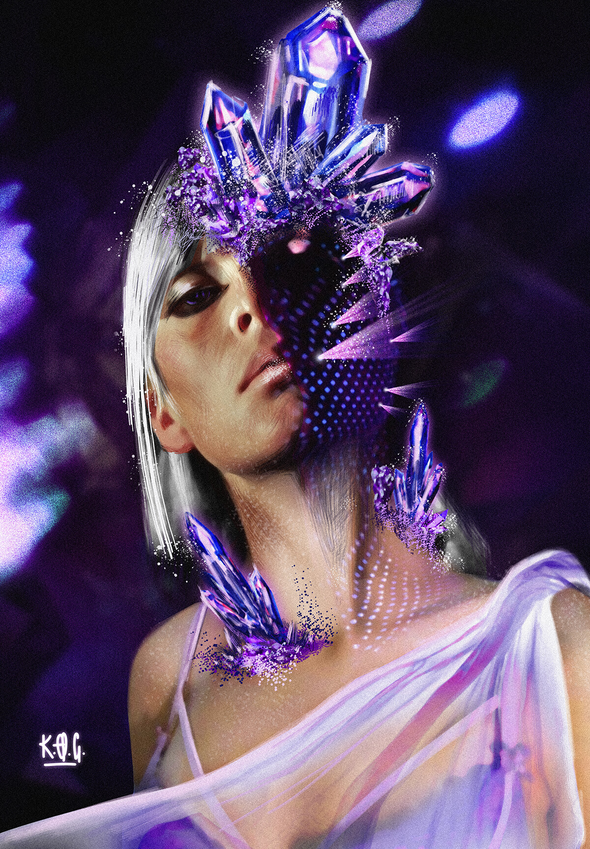 ArtStation - Amethyst Woman