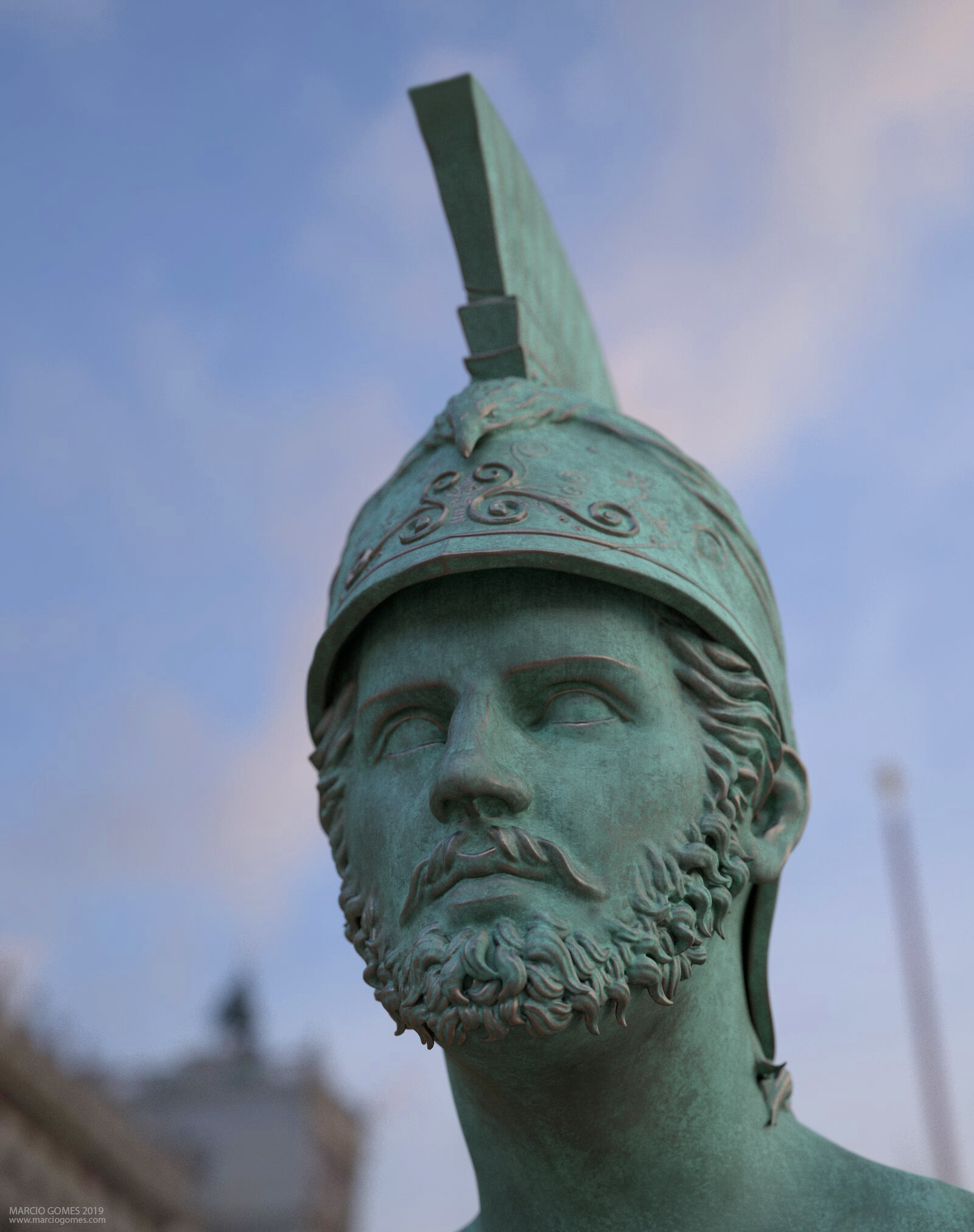 ArtStation - Greek bust