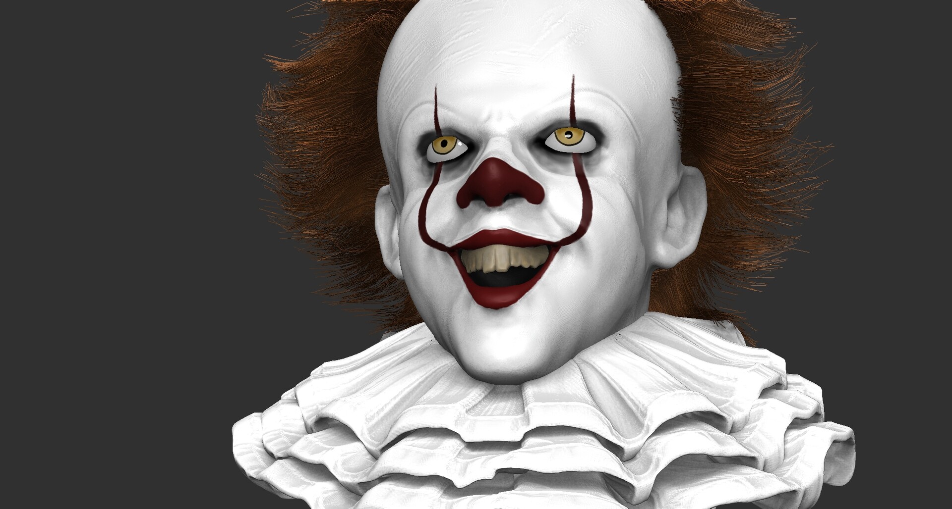 Shyan Ray Phua - PENNYWISE 3D MODEL