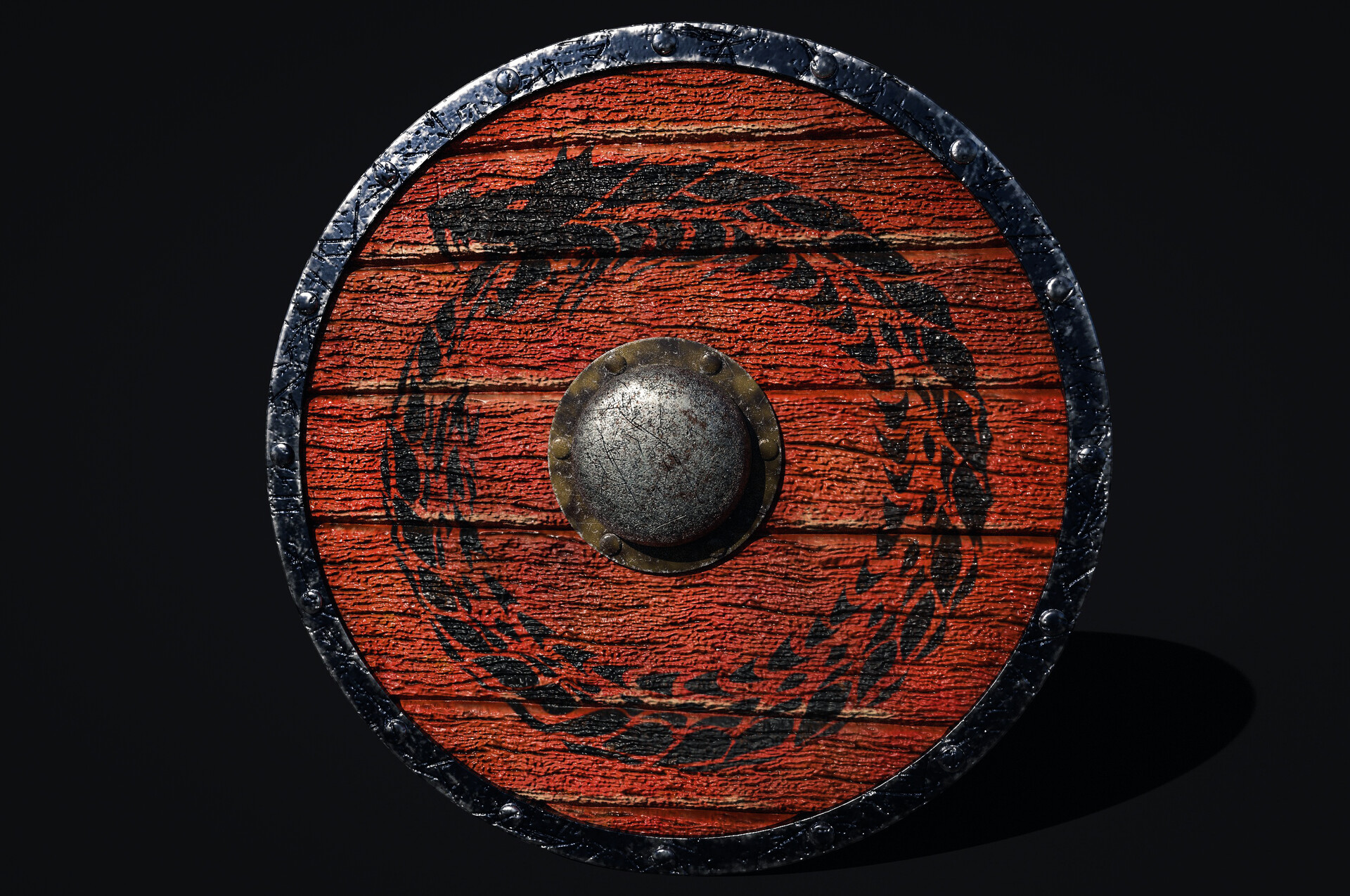 ArtStation - Viking shield