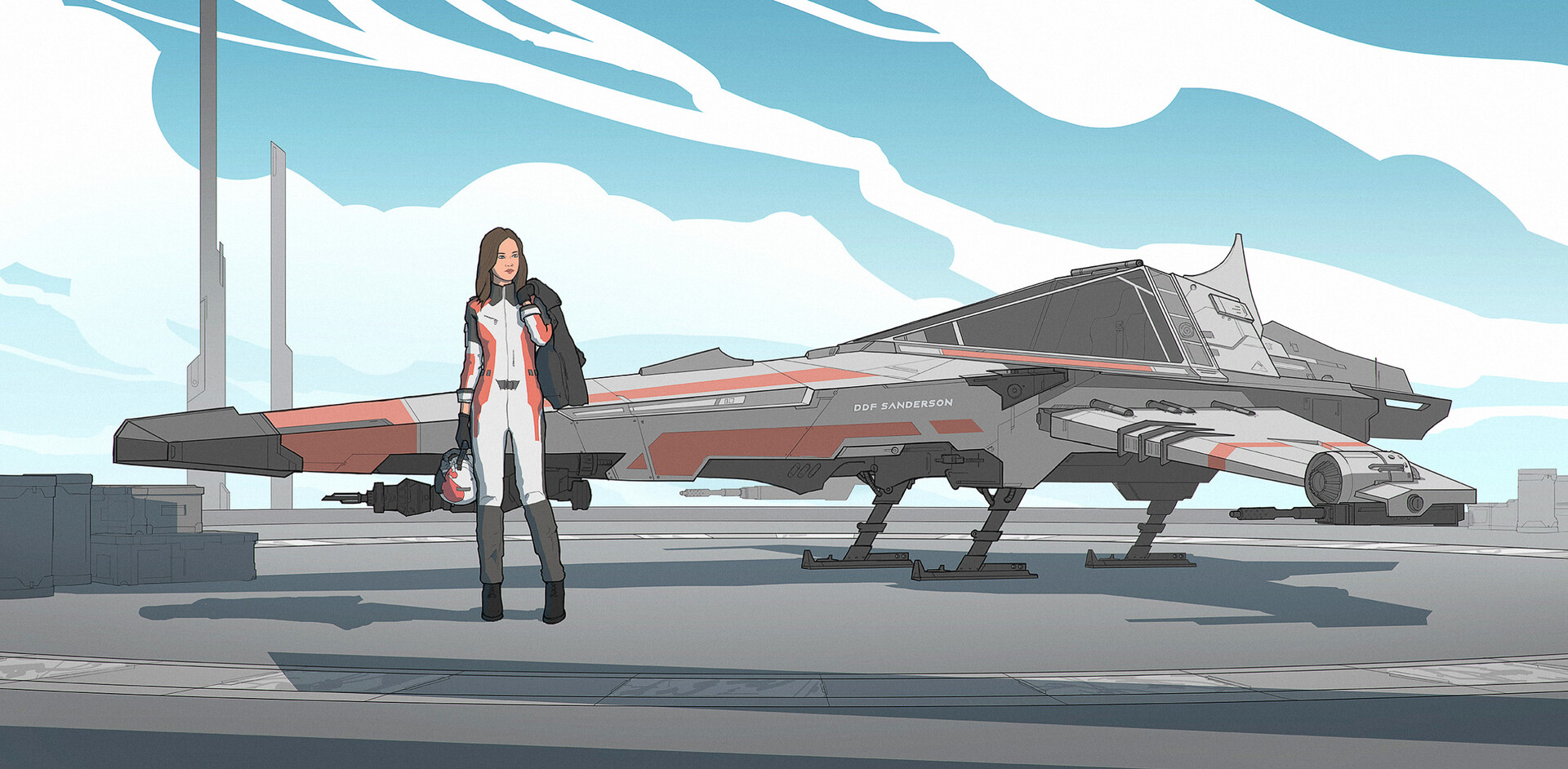 ArtStation - Space pilot