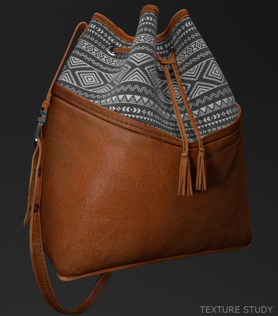 ArtStation - Texture Study - Handbag