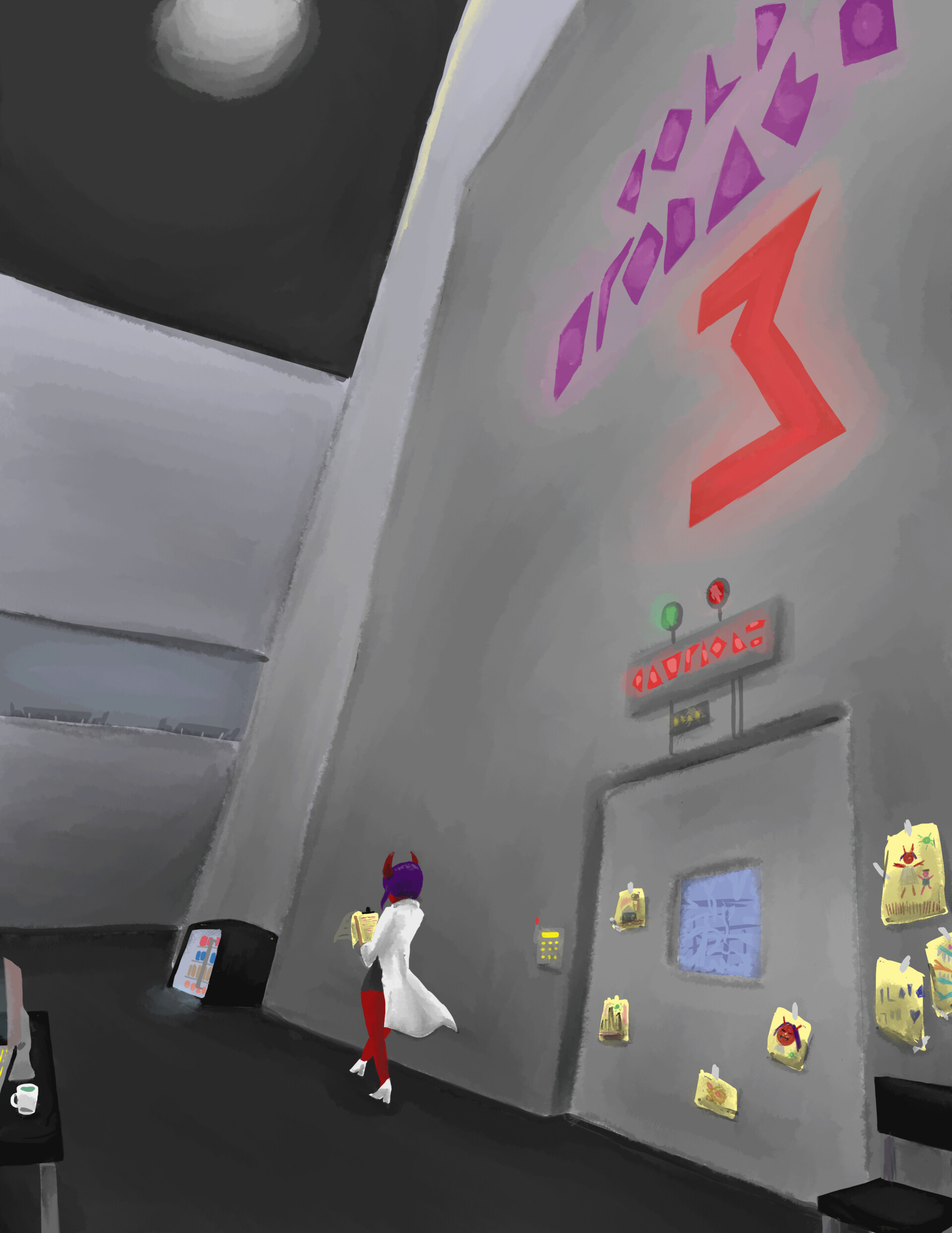 ArtStation - Cold storage at the lab