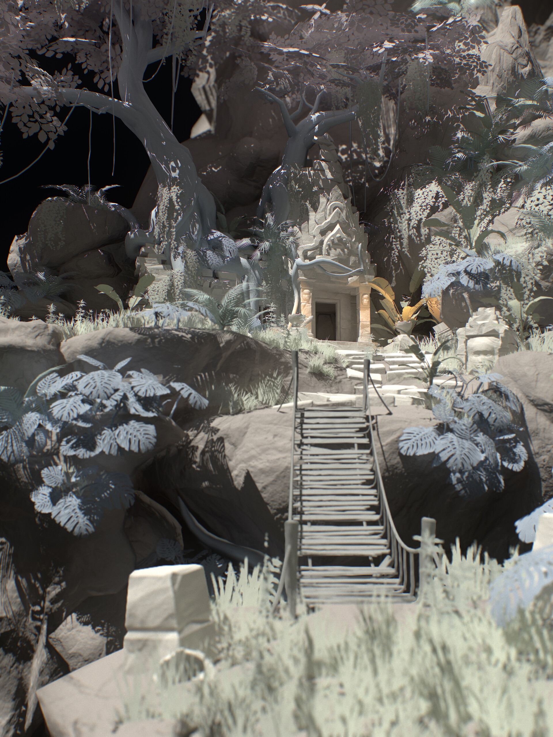 Trey Sharp - Naughty Dog 3D Environment Art Test