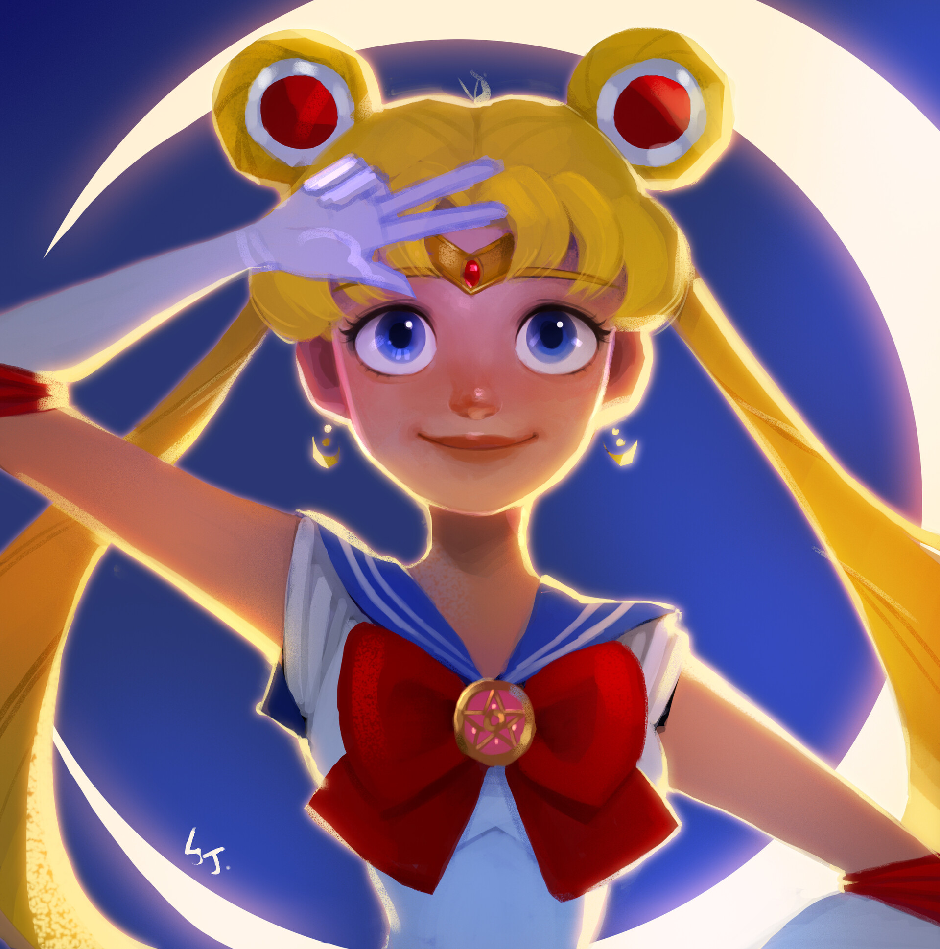 ArtStation - Sailor moon