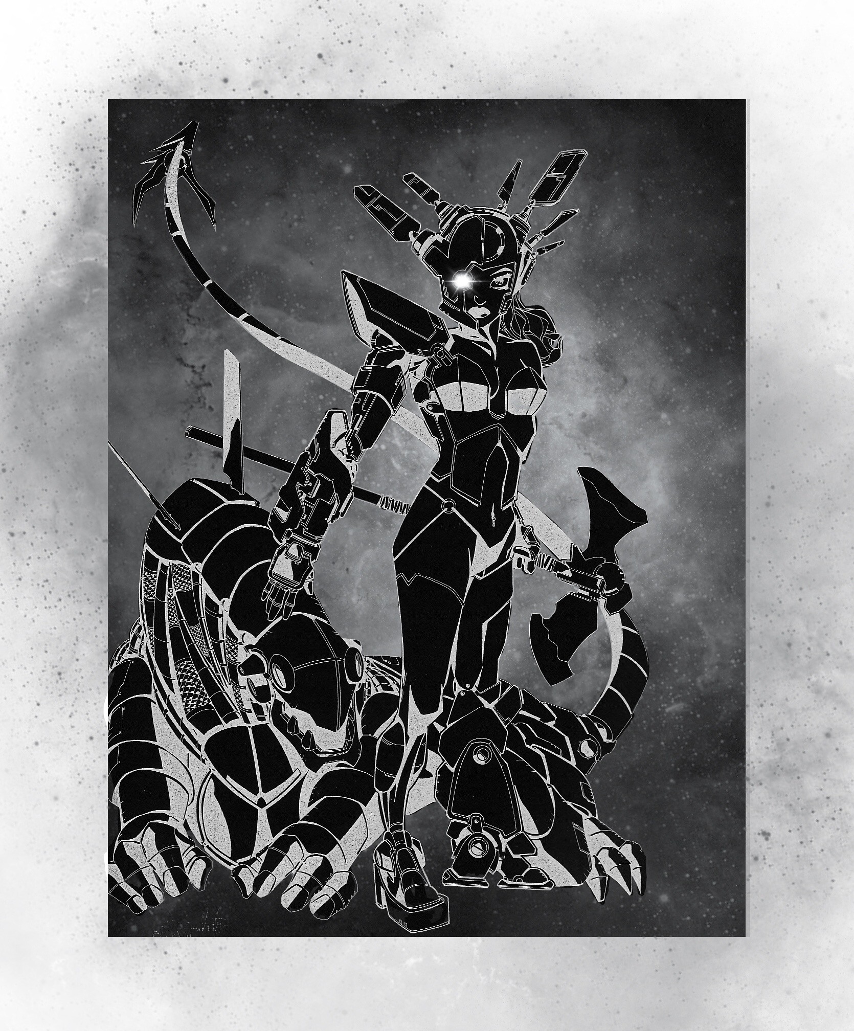 ArtStation - She-warrior 18 - version 2