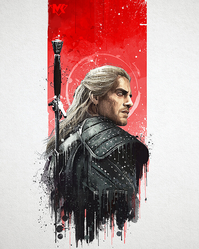 ArtStation - The Witcher- Splash Art