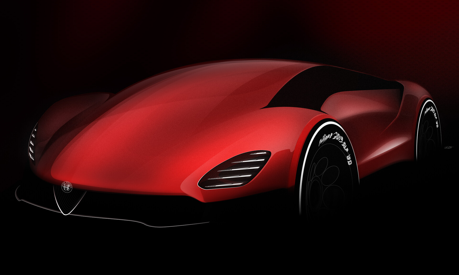 ArtStation - Alfa Romeo concept