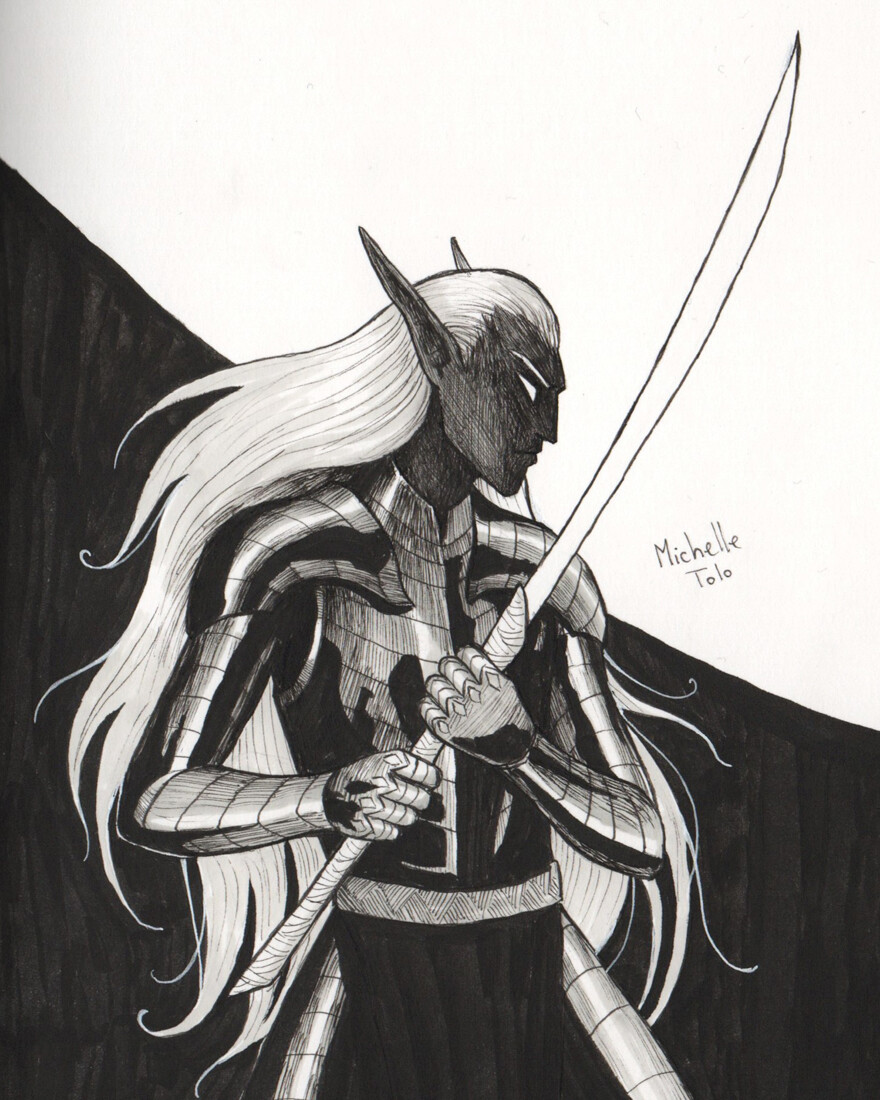 Dark by Michelle Tolo : r/ImaginaryElves