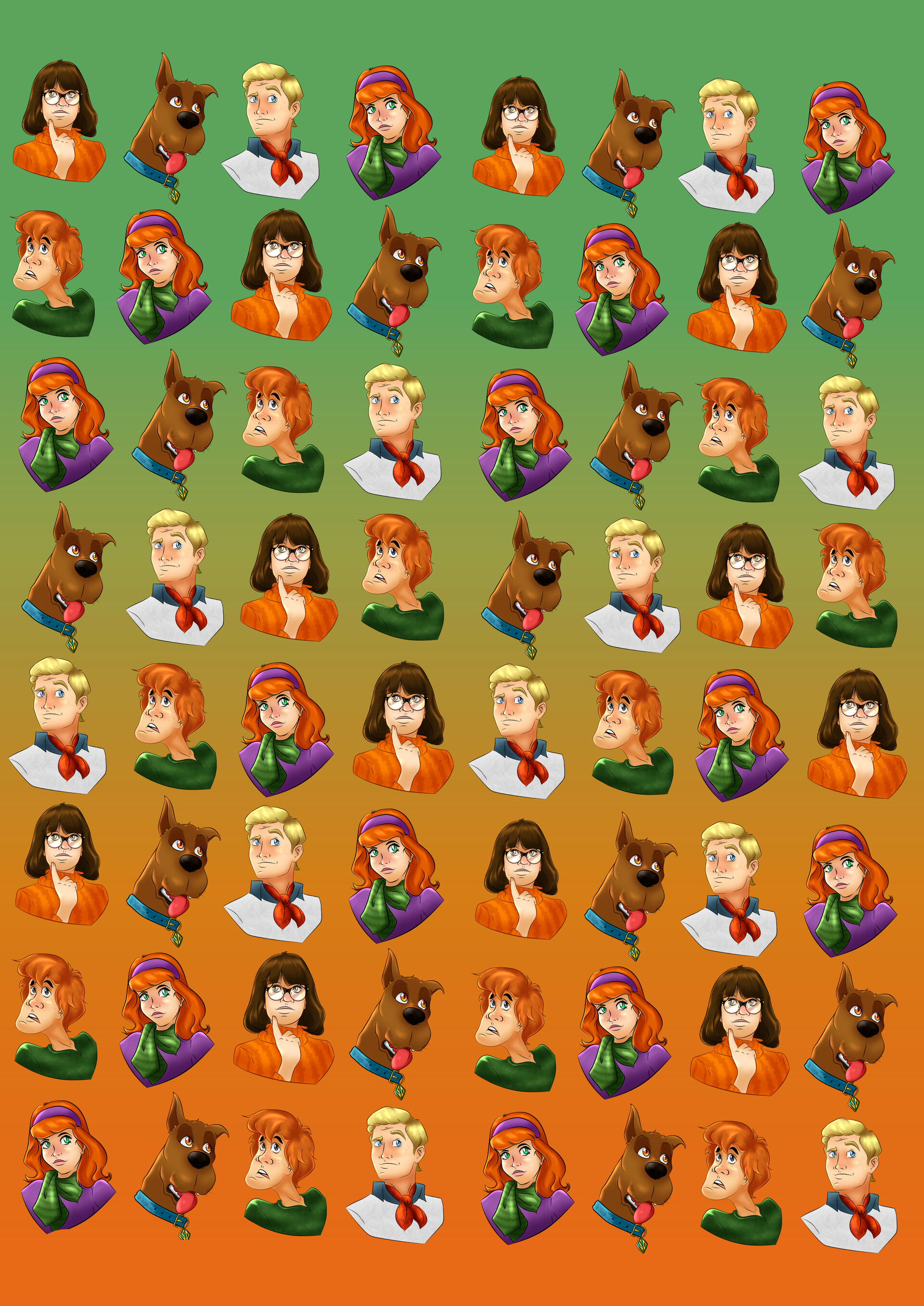 ArtStation - Scooby-Gang Collection