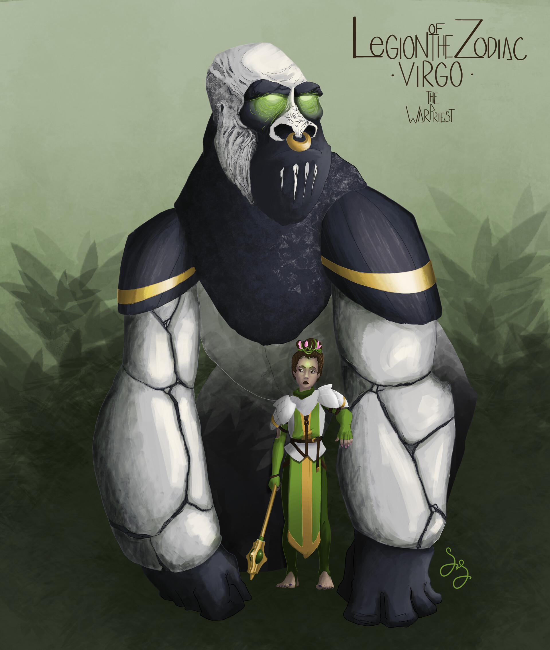 ArtStation - Virgo: The Warpriest