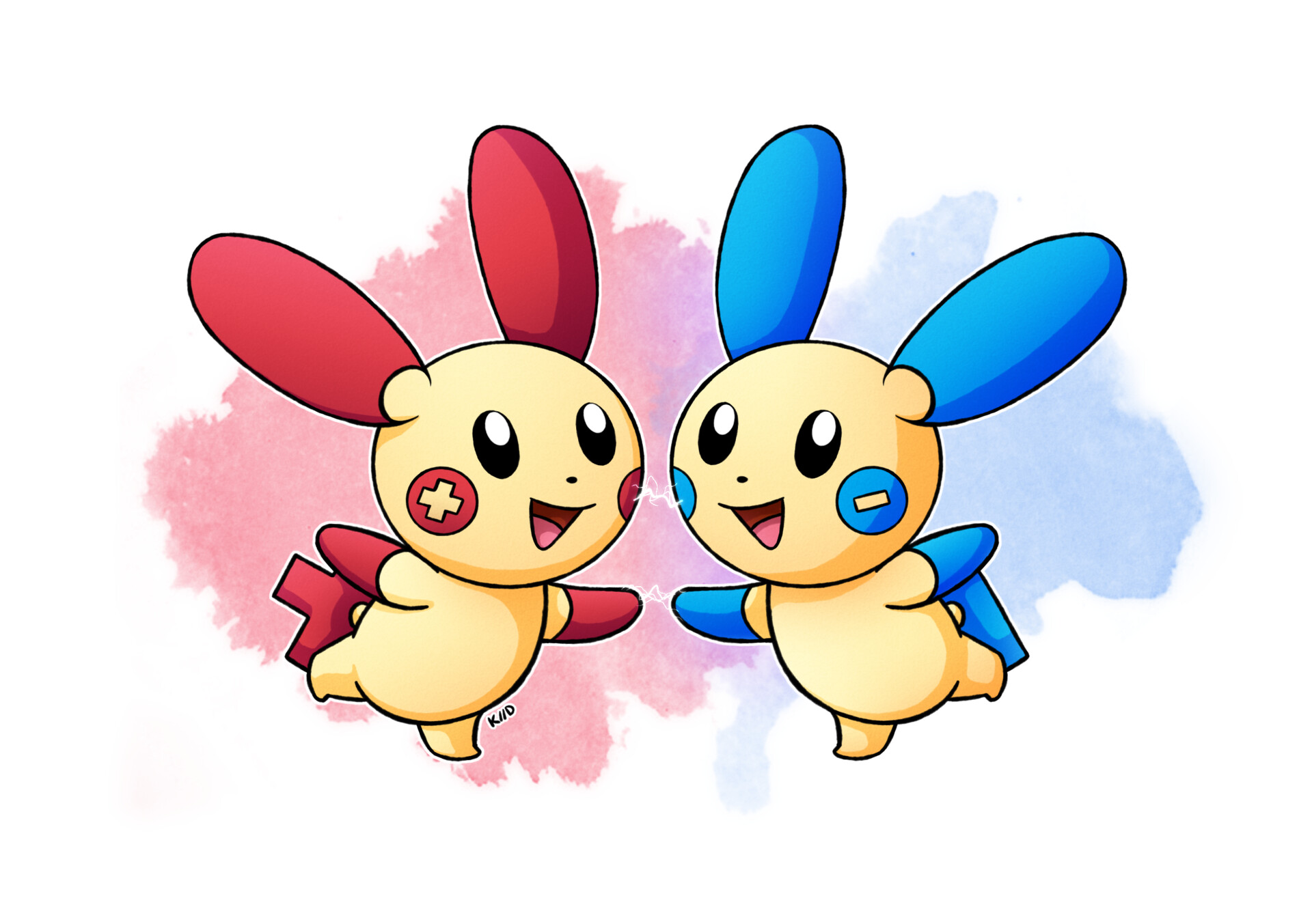 Chelsea Noke - Round Pokemon Mini Prints