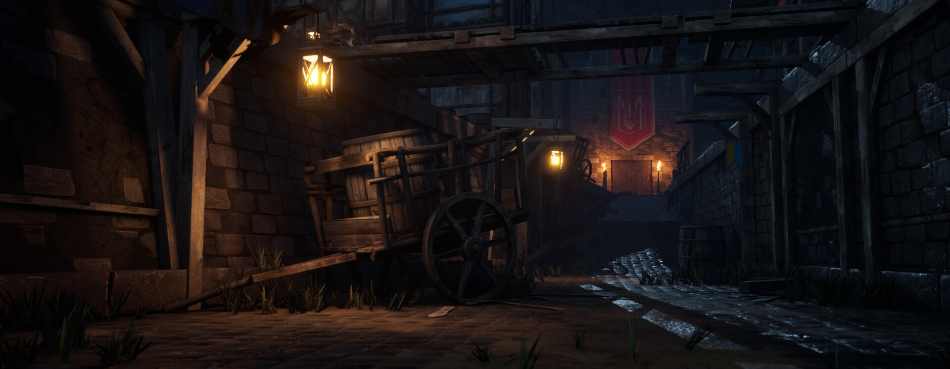 Dmitrii Strelkov - Fantasy Village Relighting and Remaster