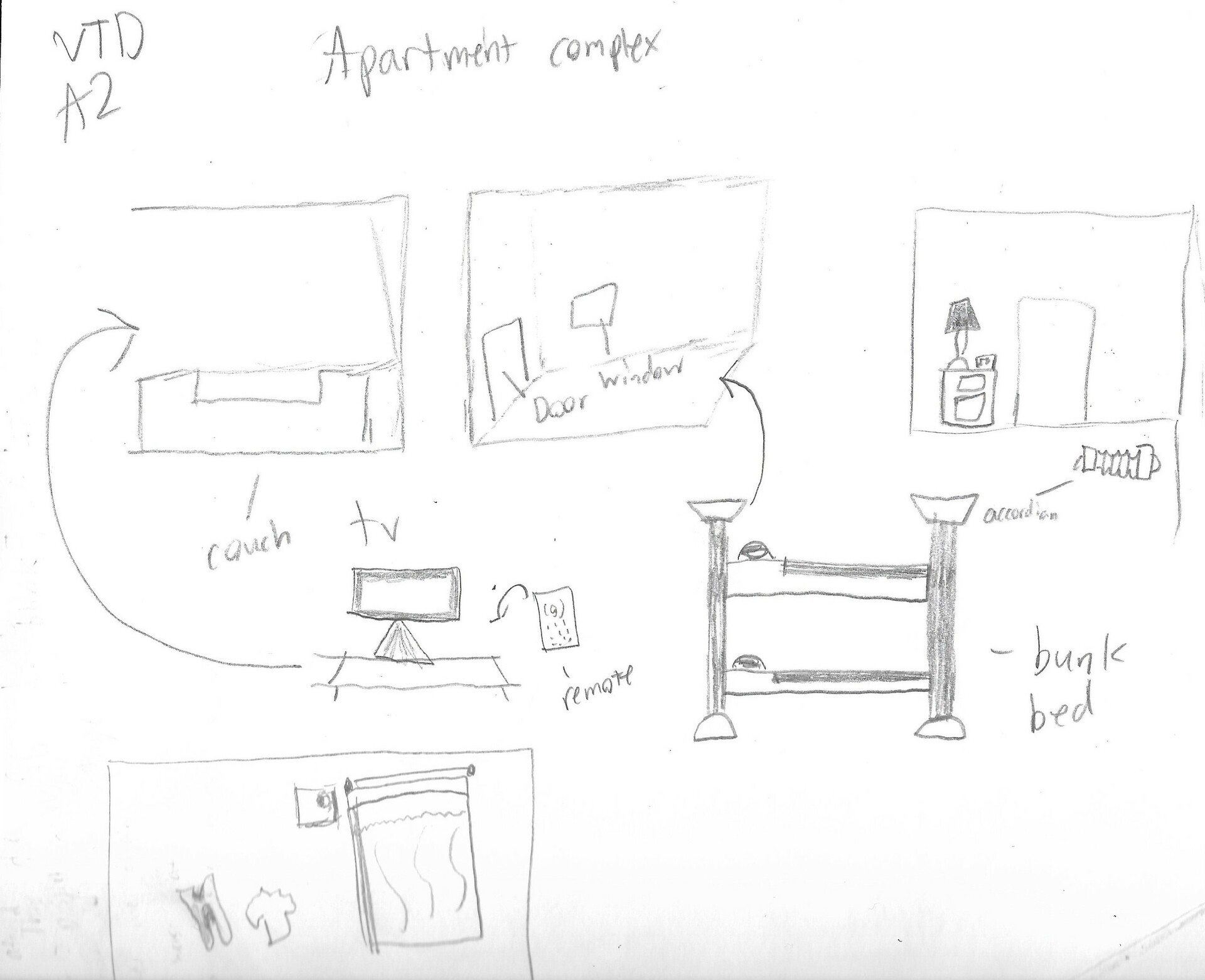 ArtStation - Room_rough_design