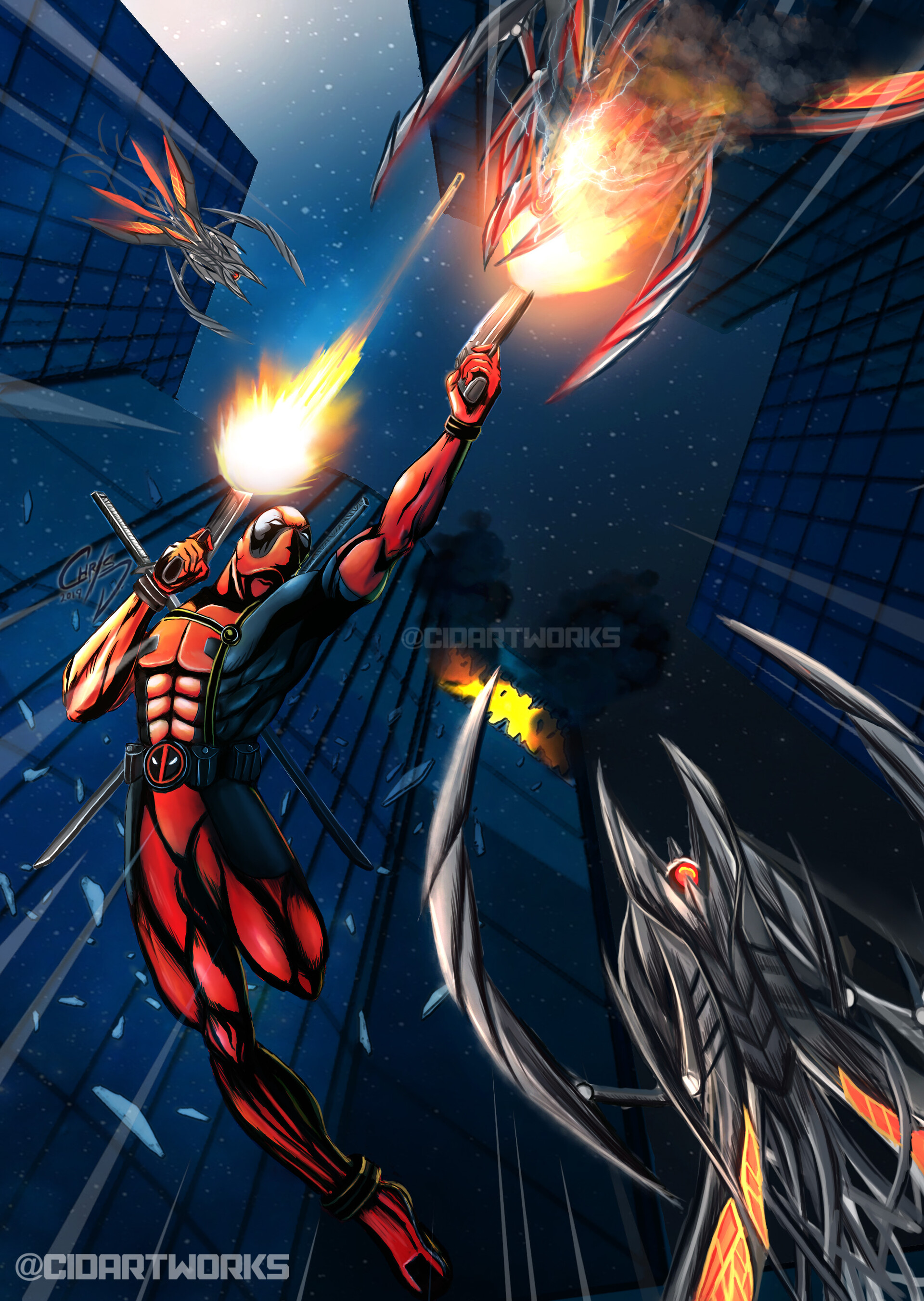 ArtStation - Deadpool: Freefall