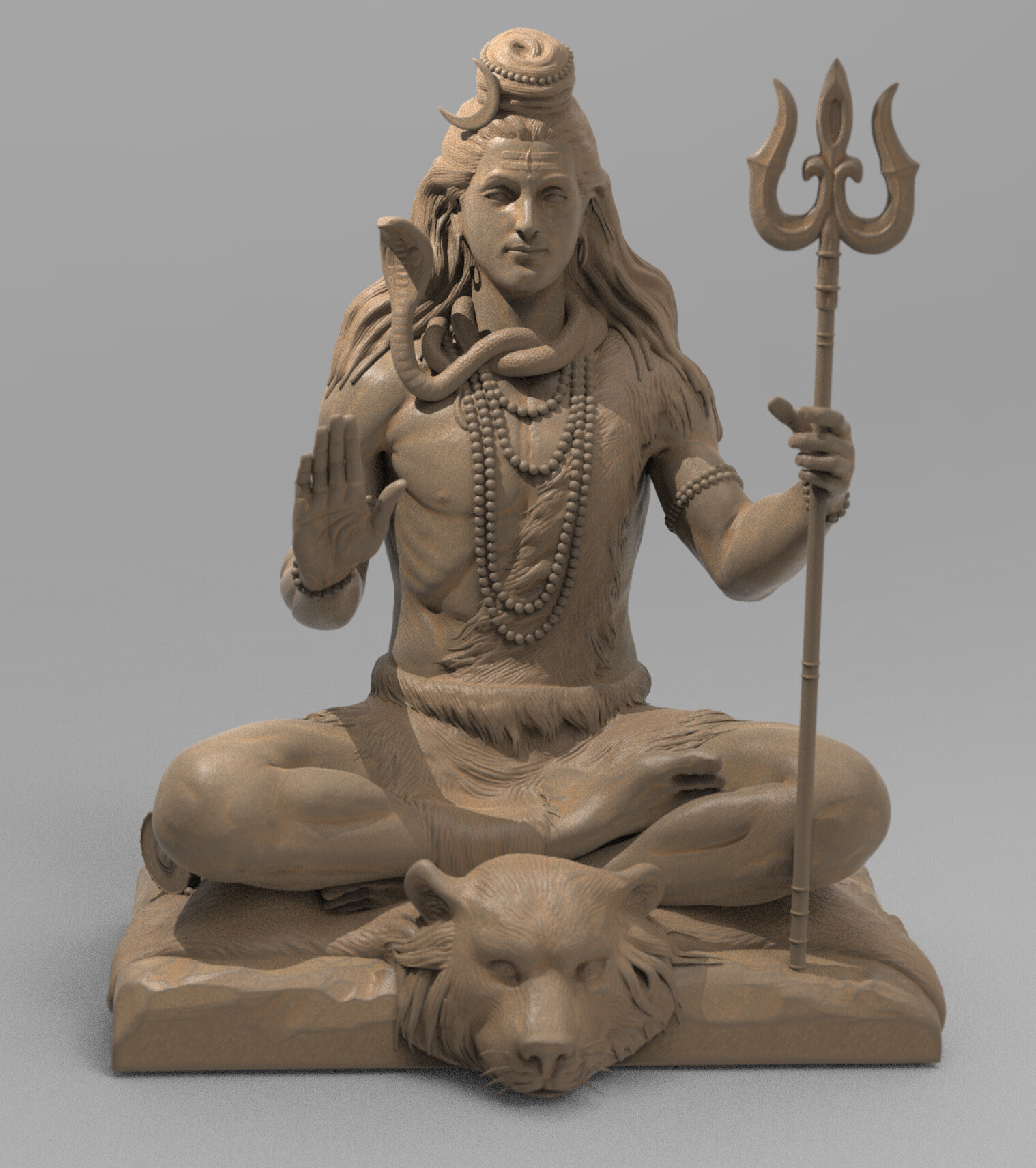 ArtStation - Lord Shiva