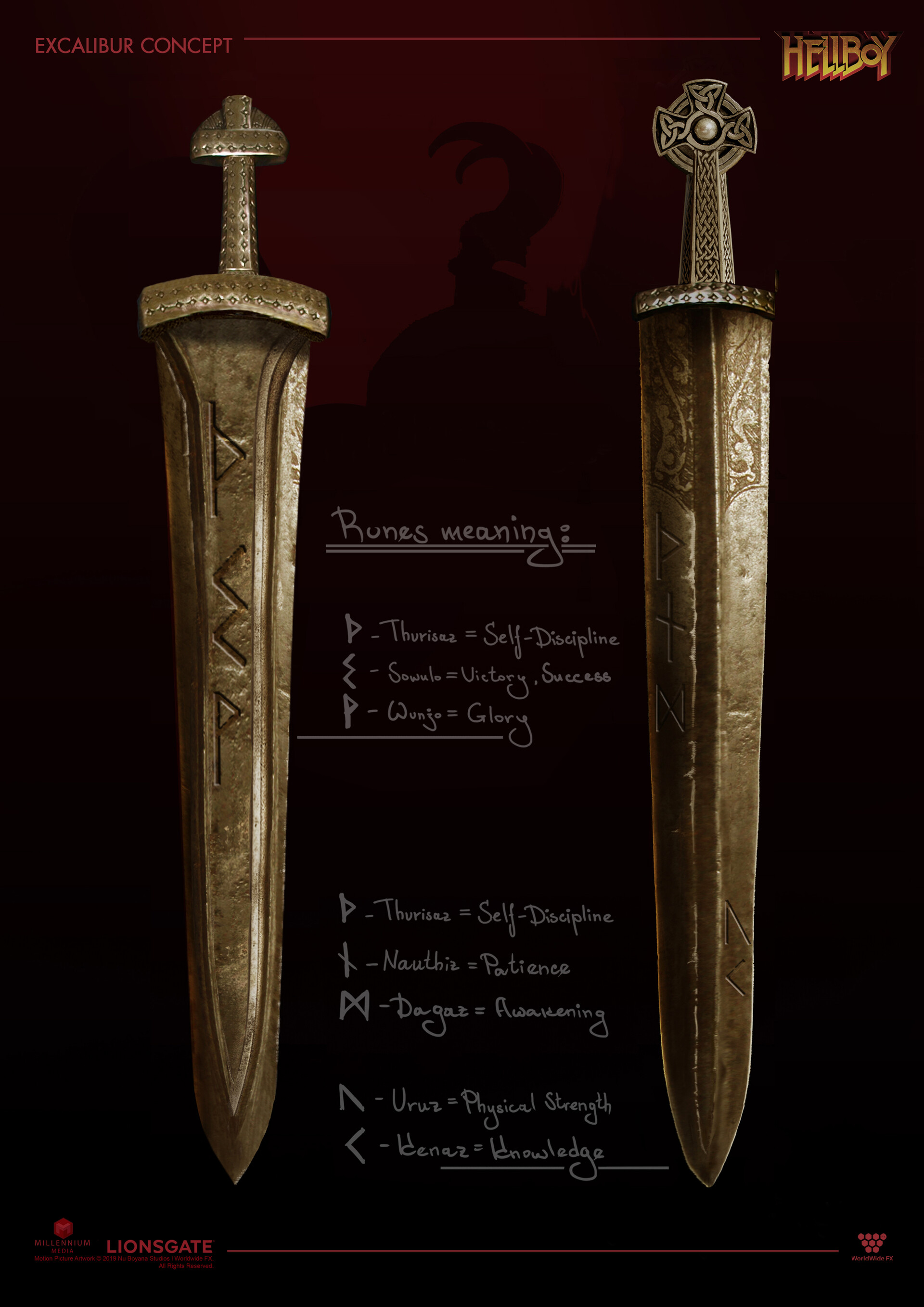 Ivan Roujev - HELLBOY : RISE OF THE BLOOD QUEEN / Props