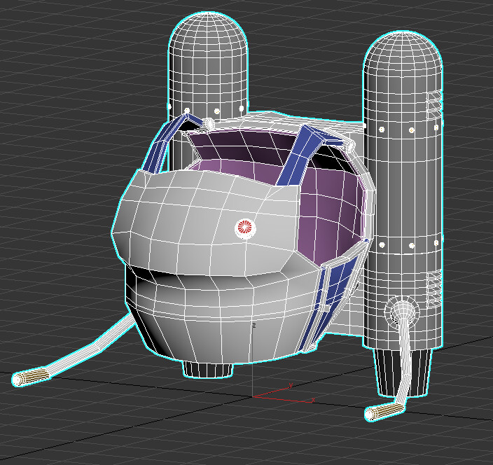 Tyler Mizell - Classic Sci-Fi Jetpack - My interpretation