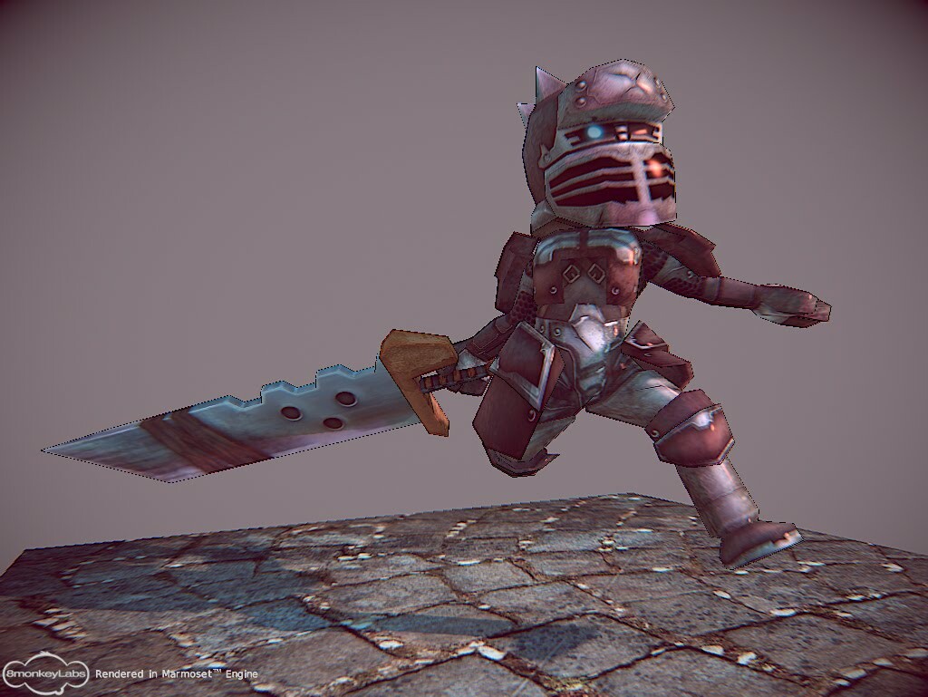 ArtStation - little Knight