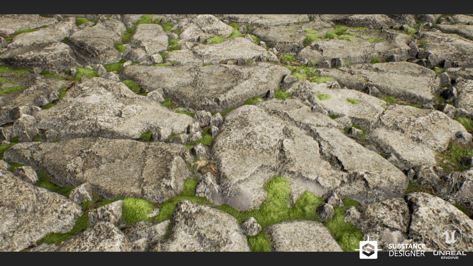 Matthew Syrett - Substance Designer Moss Rock Material