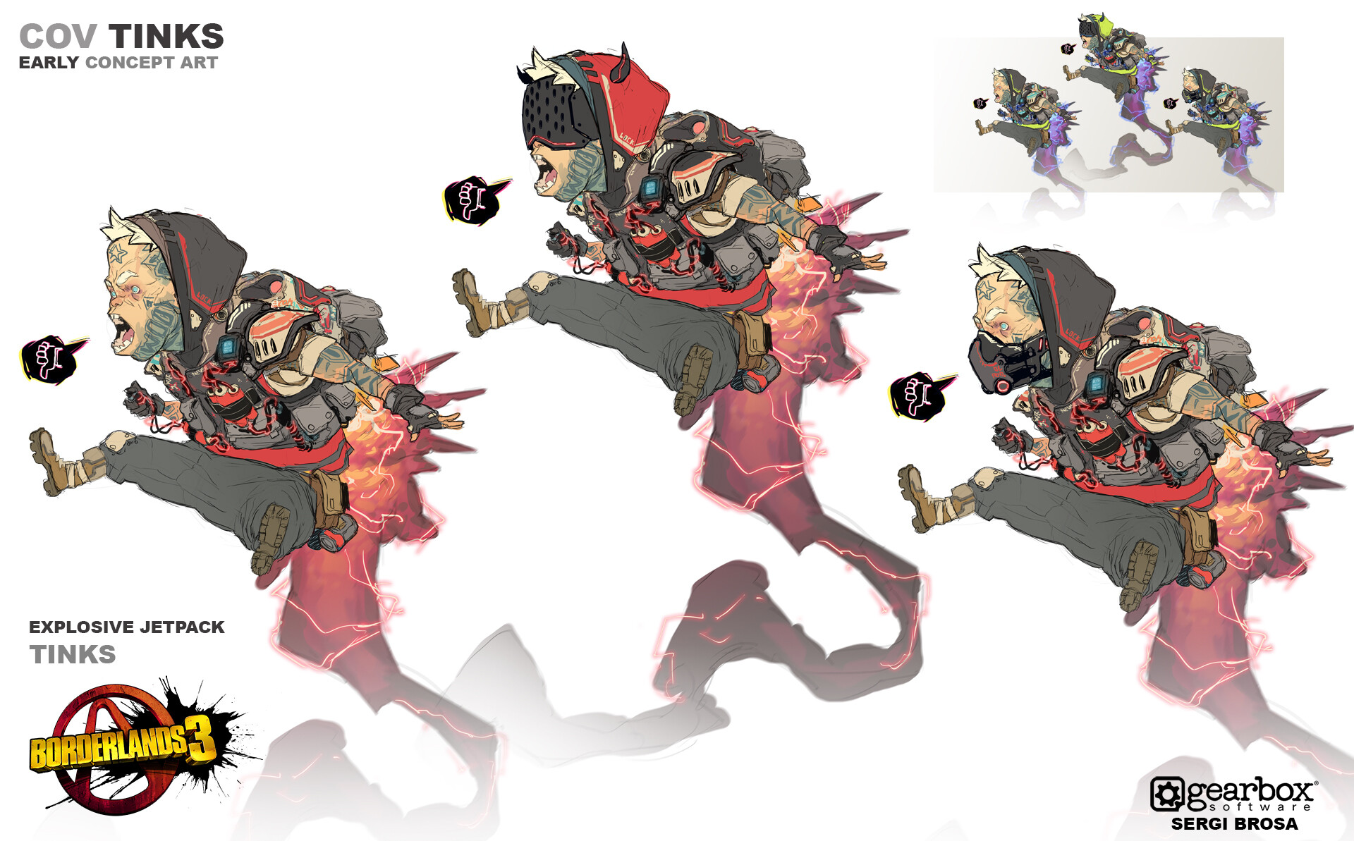 Sergi Brosa - BORDERLANDS 3 TINKS CONCEPT ART
