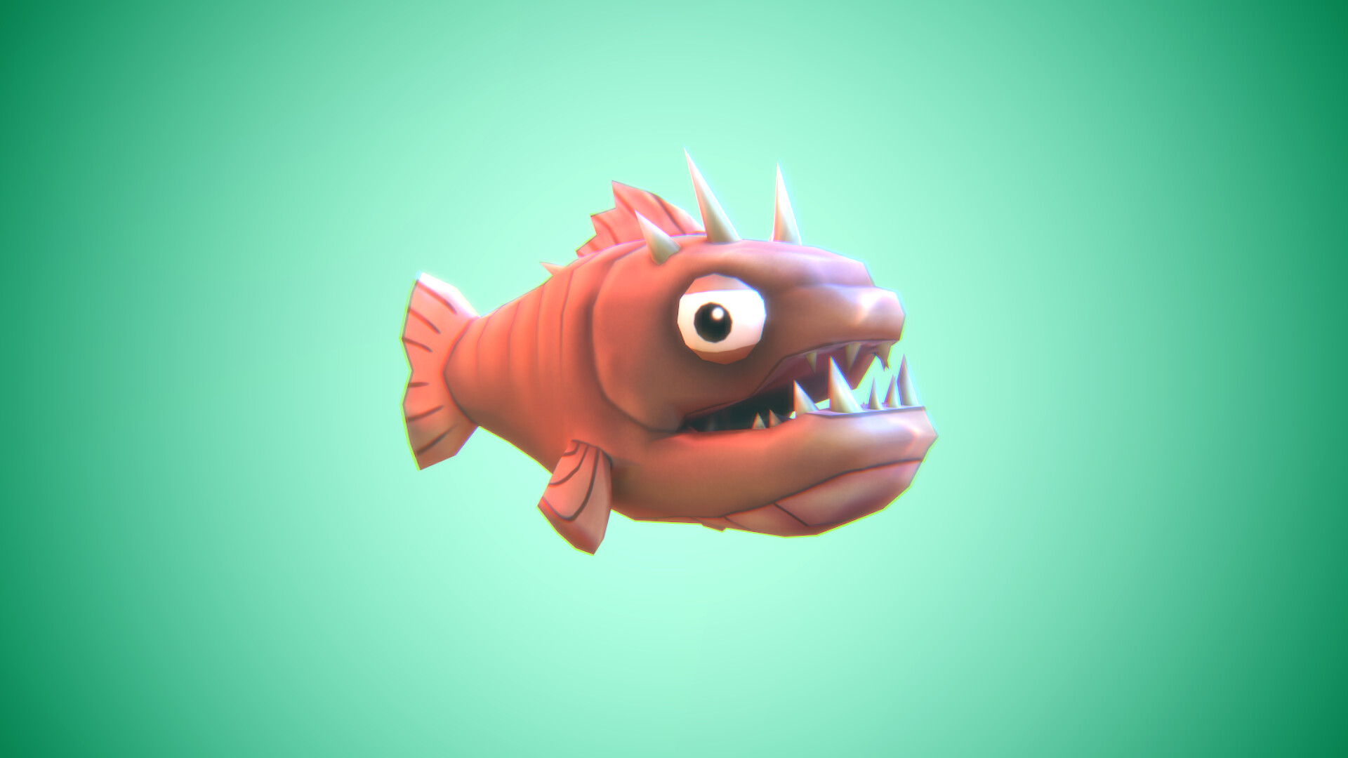 angry fish