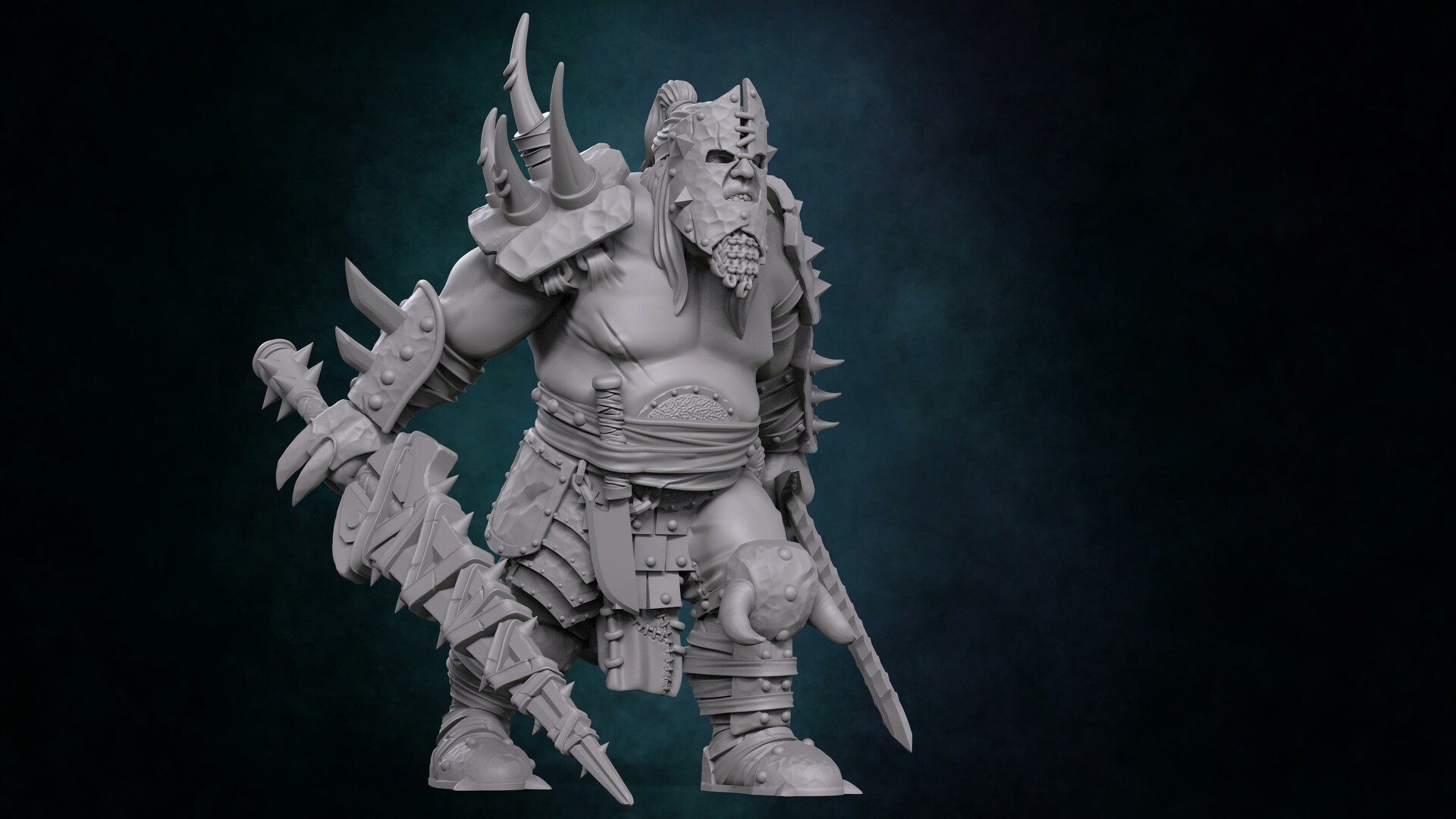 Alfonso Prieto - Barbarian Mask