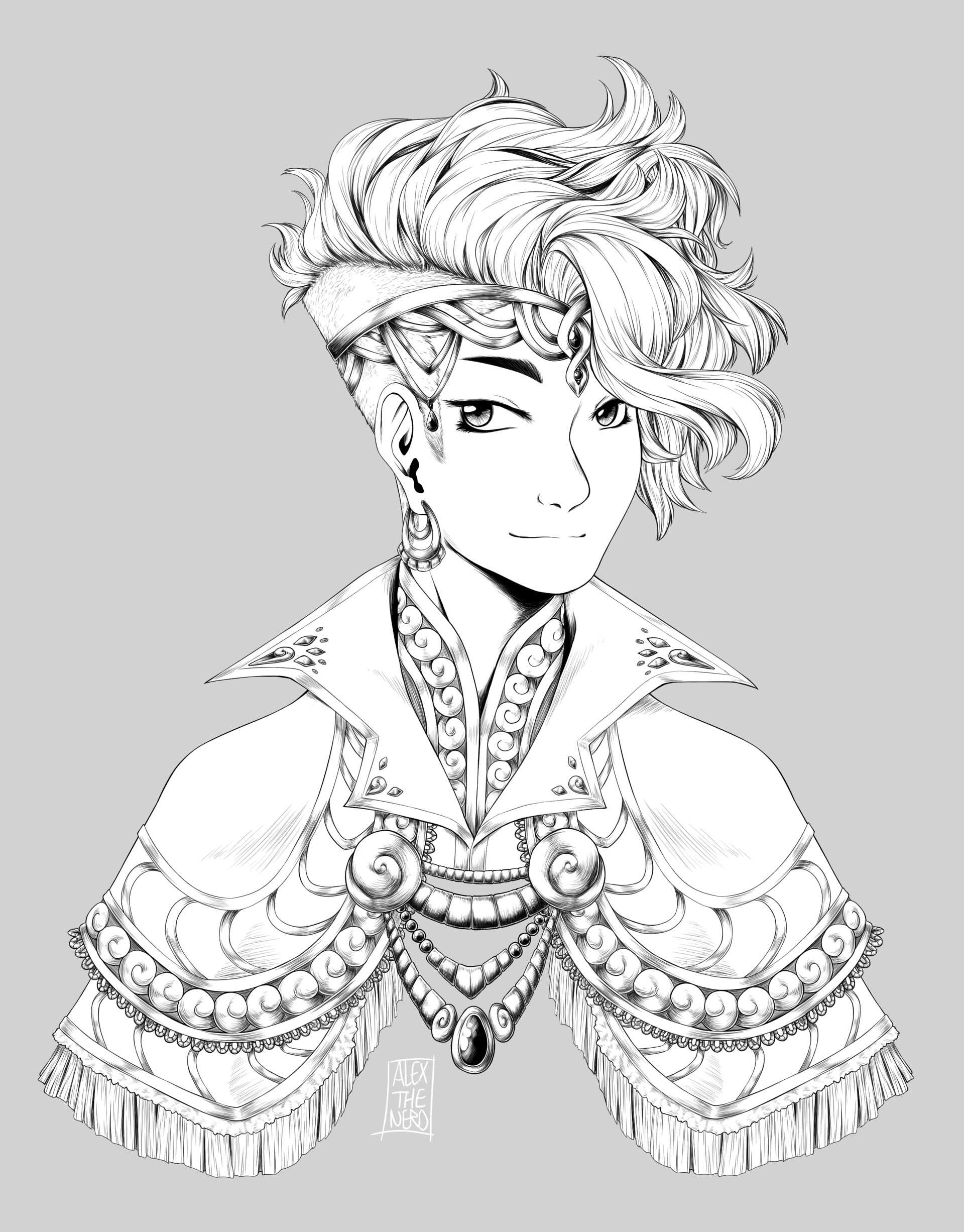 ArtStation - The Prince Linework