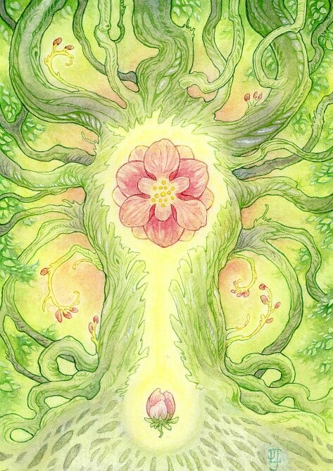 ArtStation - Spring Tree; Potential