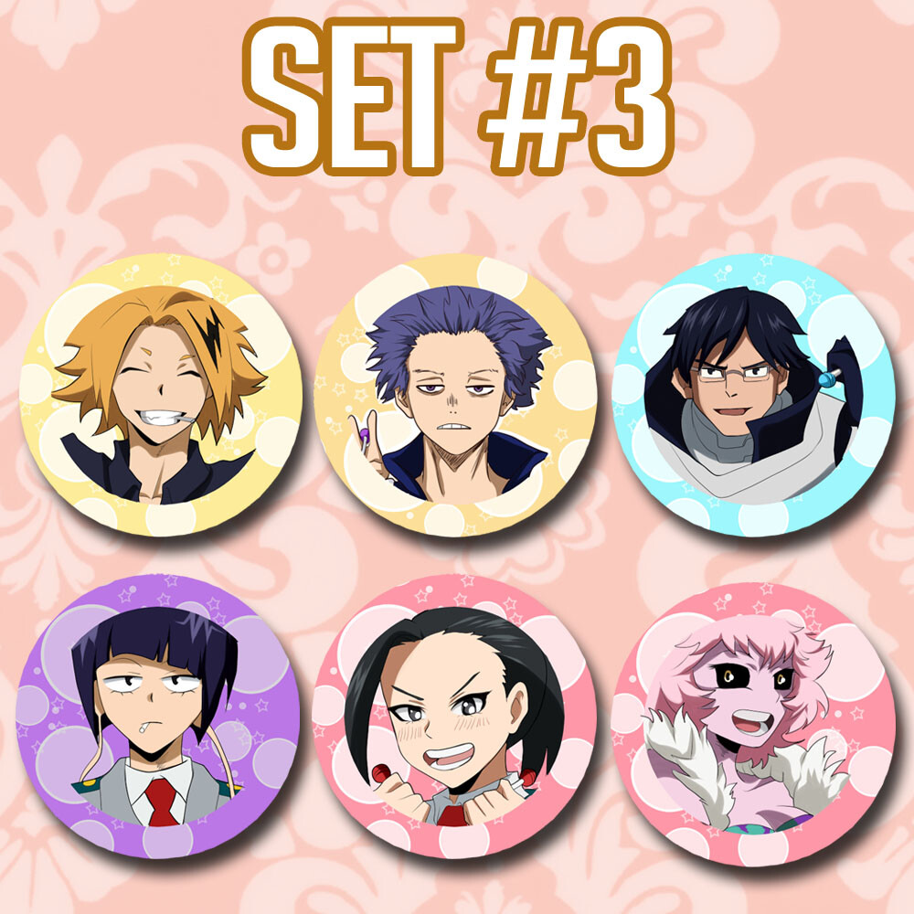 Ototobo - BNHA Button Set