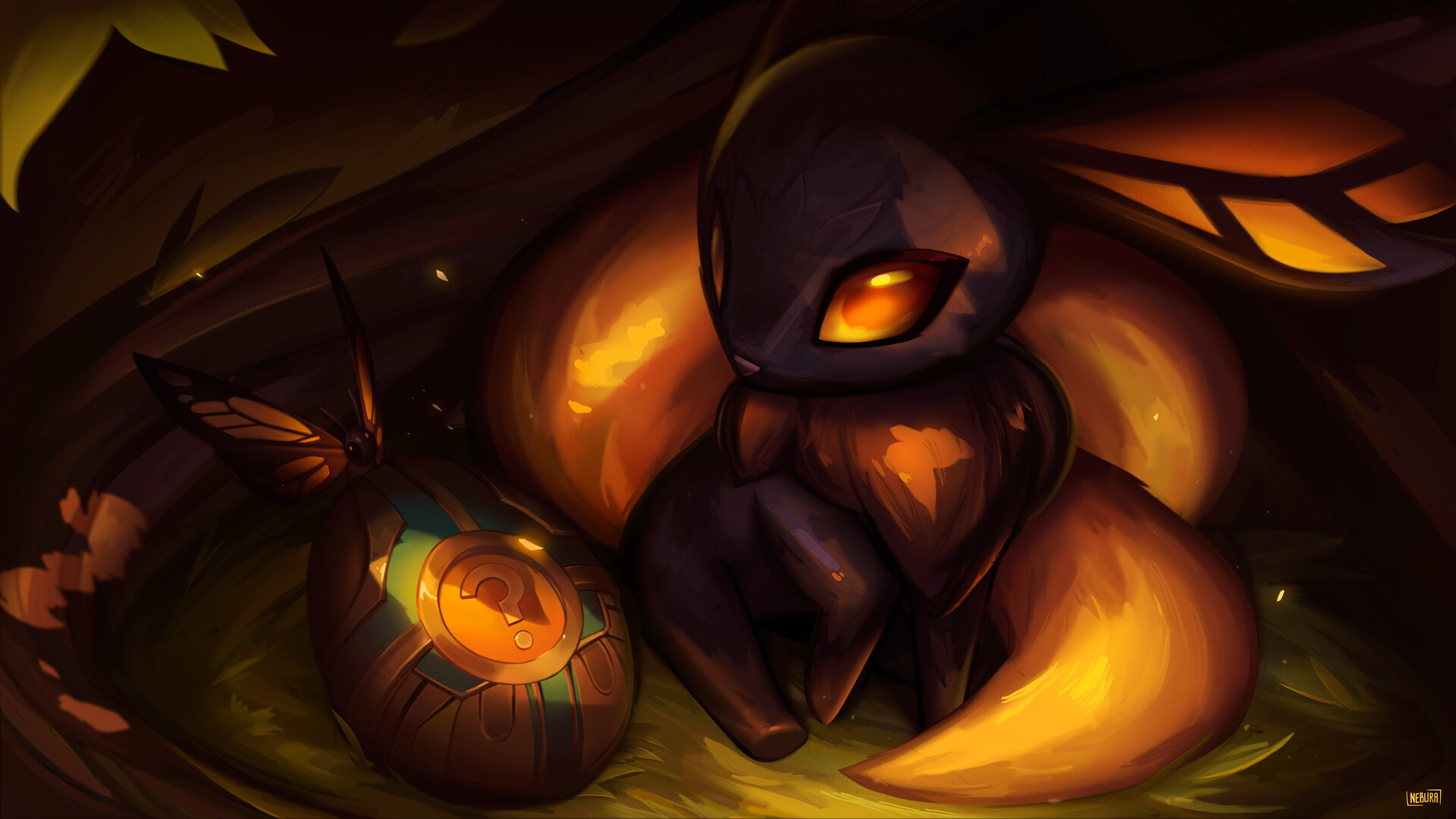 ArtStation - Resting hushtail