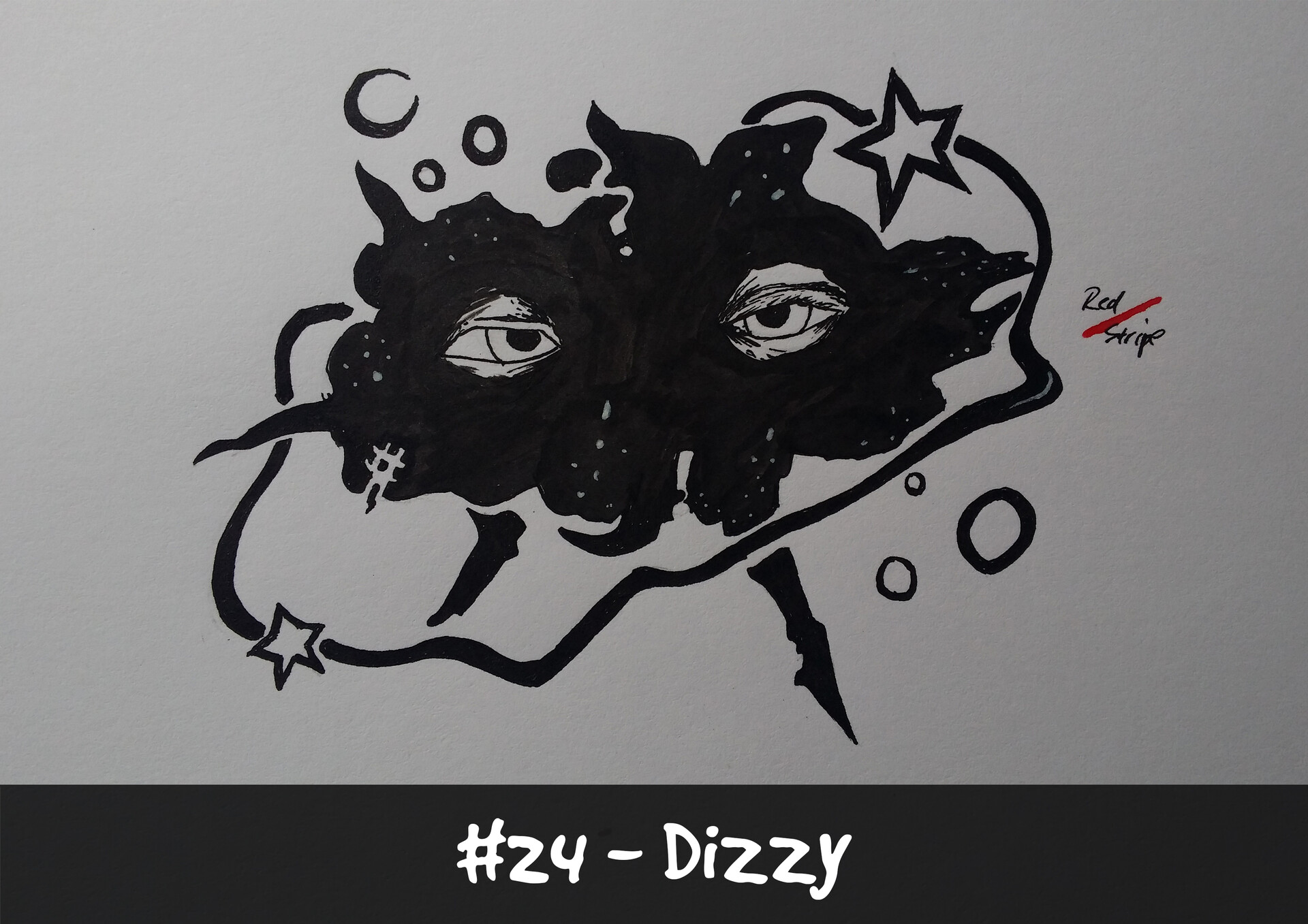 ArtStation - Day 24 of Inktober - Dizzy