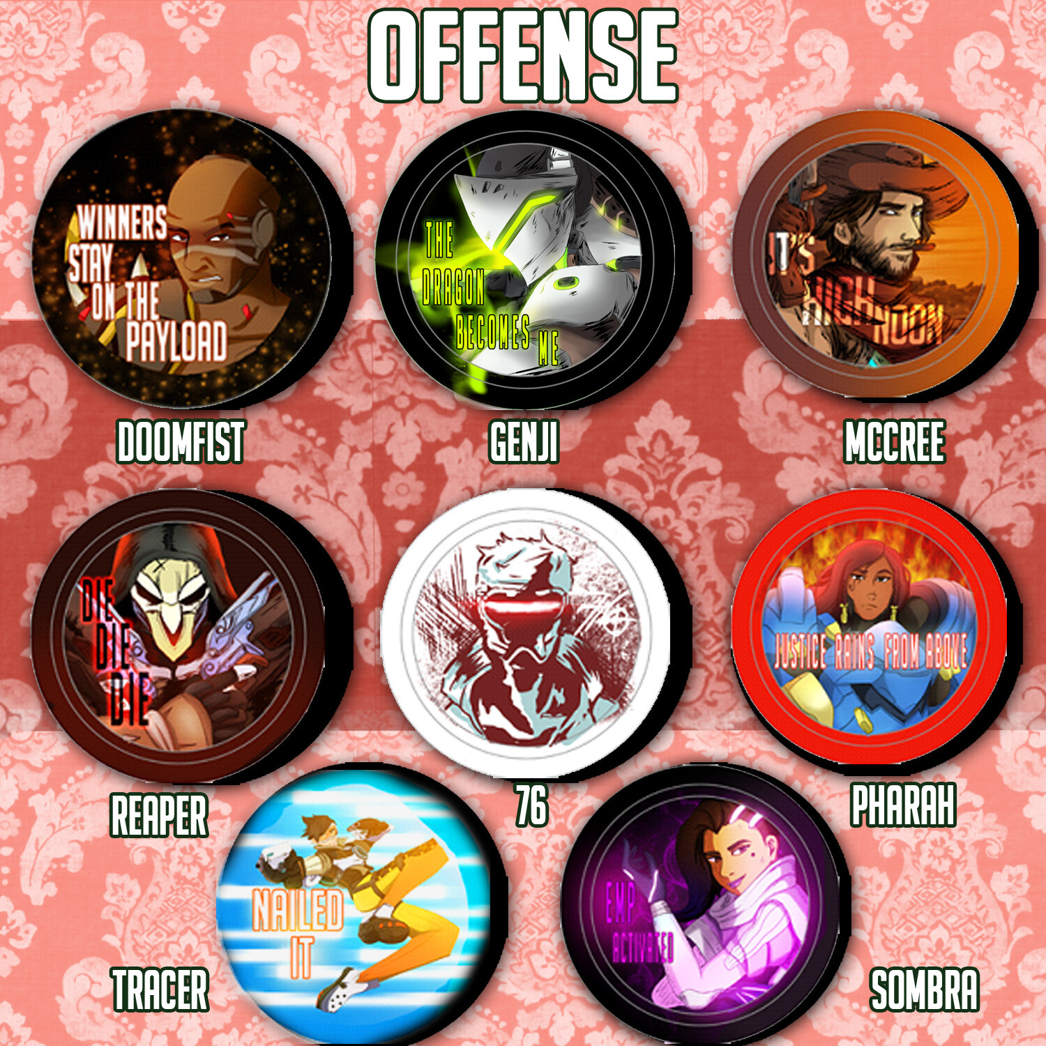 ArtStation - Overwatch Button Set