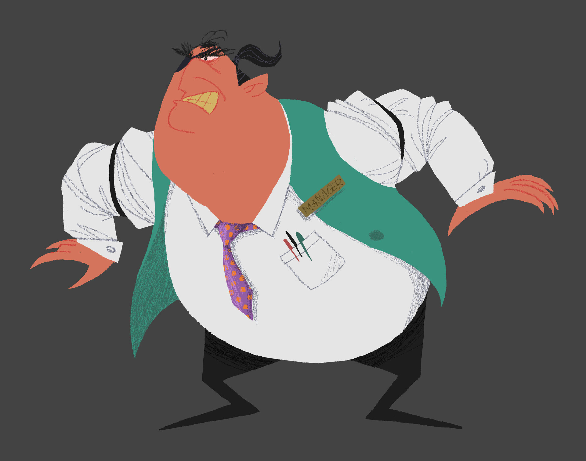 ArtStation - Manager from Hell