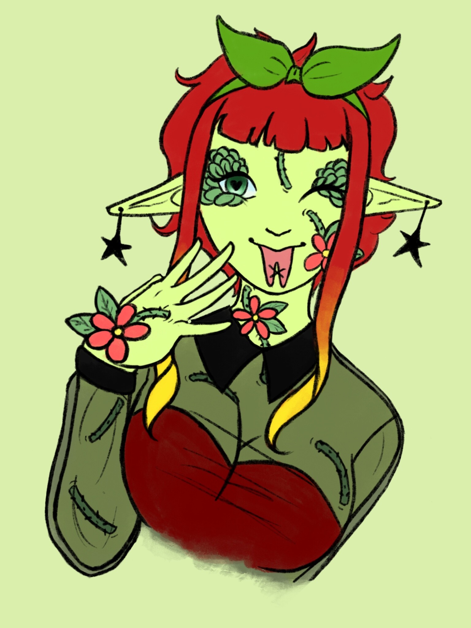 how to draw monster girl