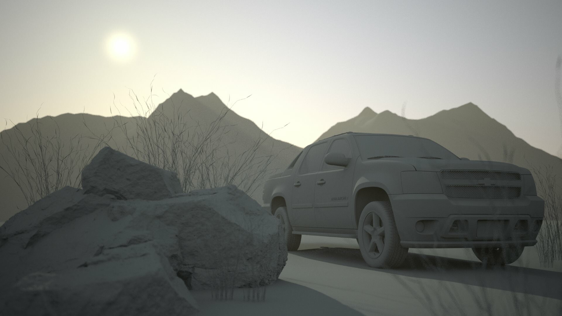 ArtStation - Car testing