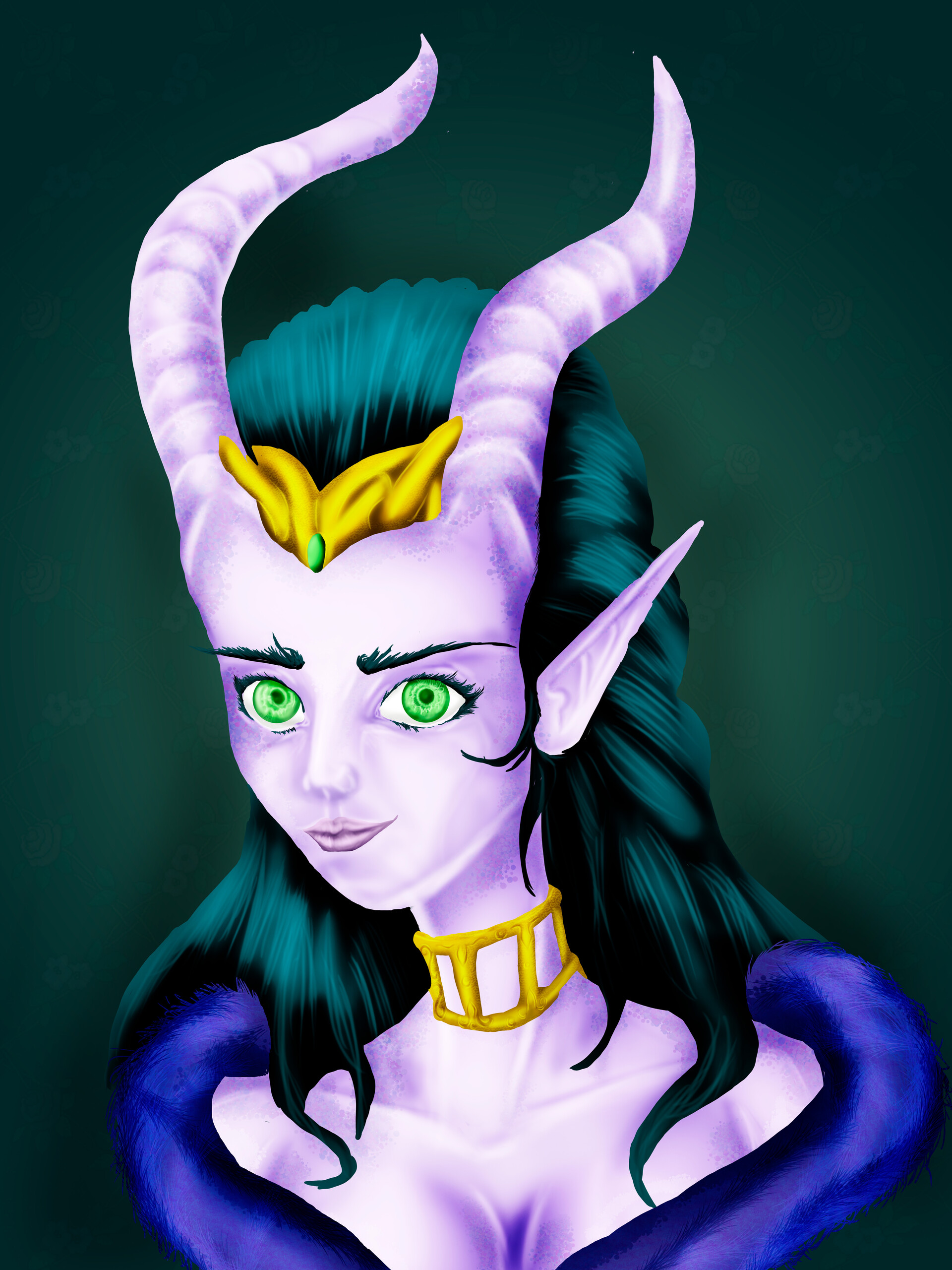 ArtStation - Demon Lady